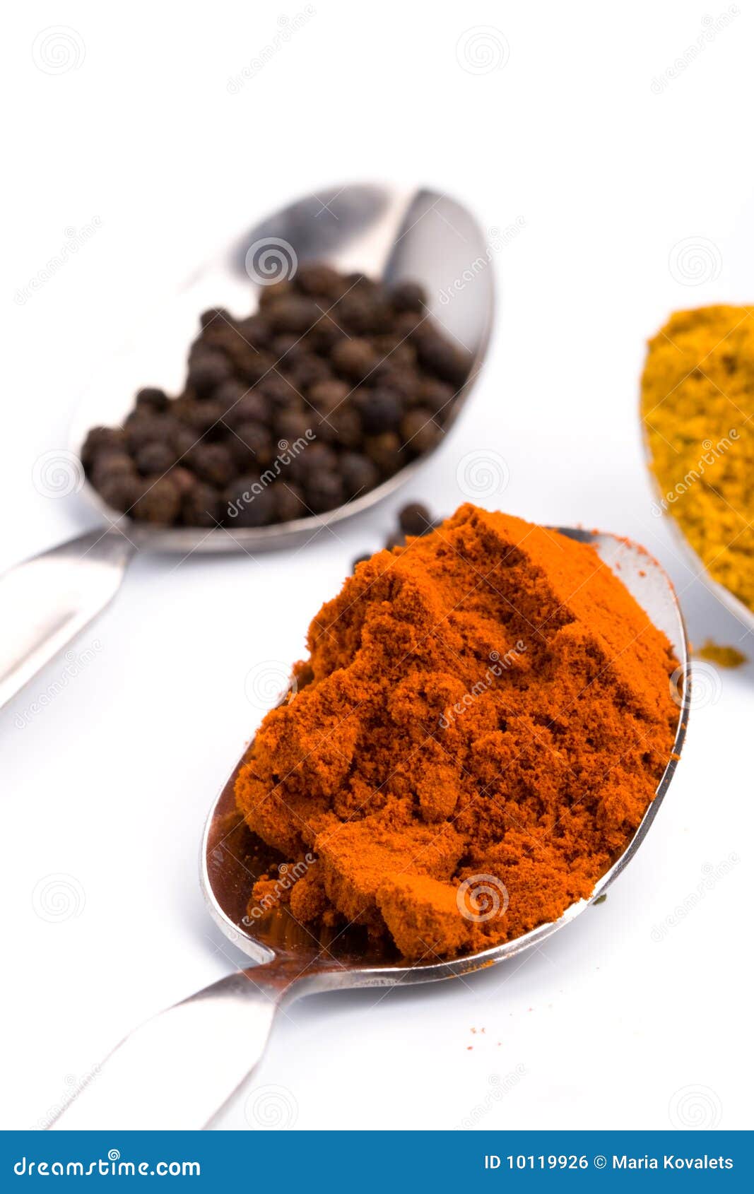 Ground spices stock photo. Image of pepper, assorted - 10119926