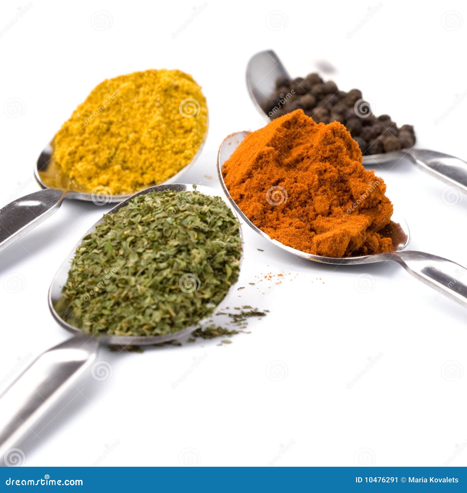 Ground spices stock image. Image of cardamon, macro, assorted - 10476291