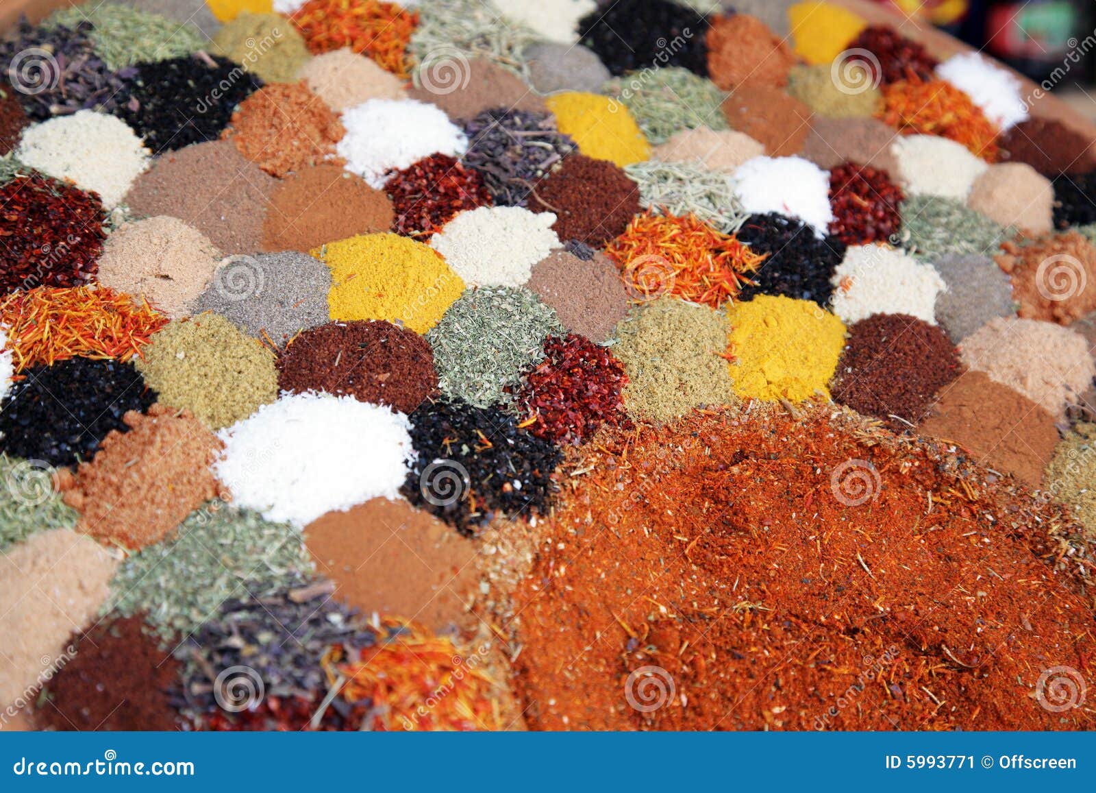 Ground spices stock image. Image of peppercorn, herb, meal - 5993771