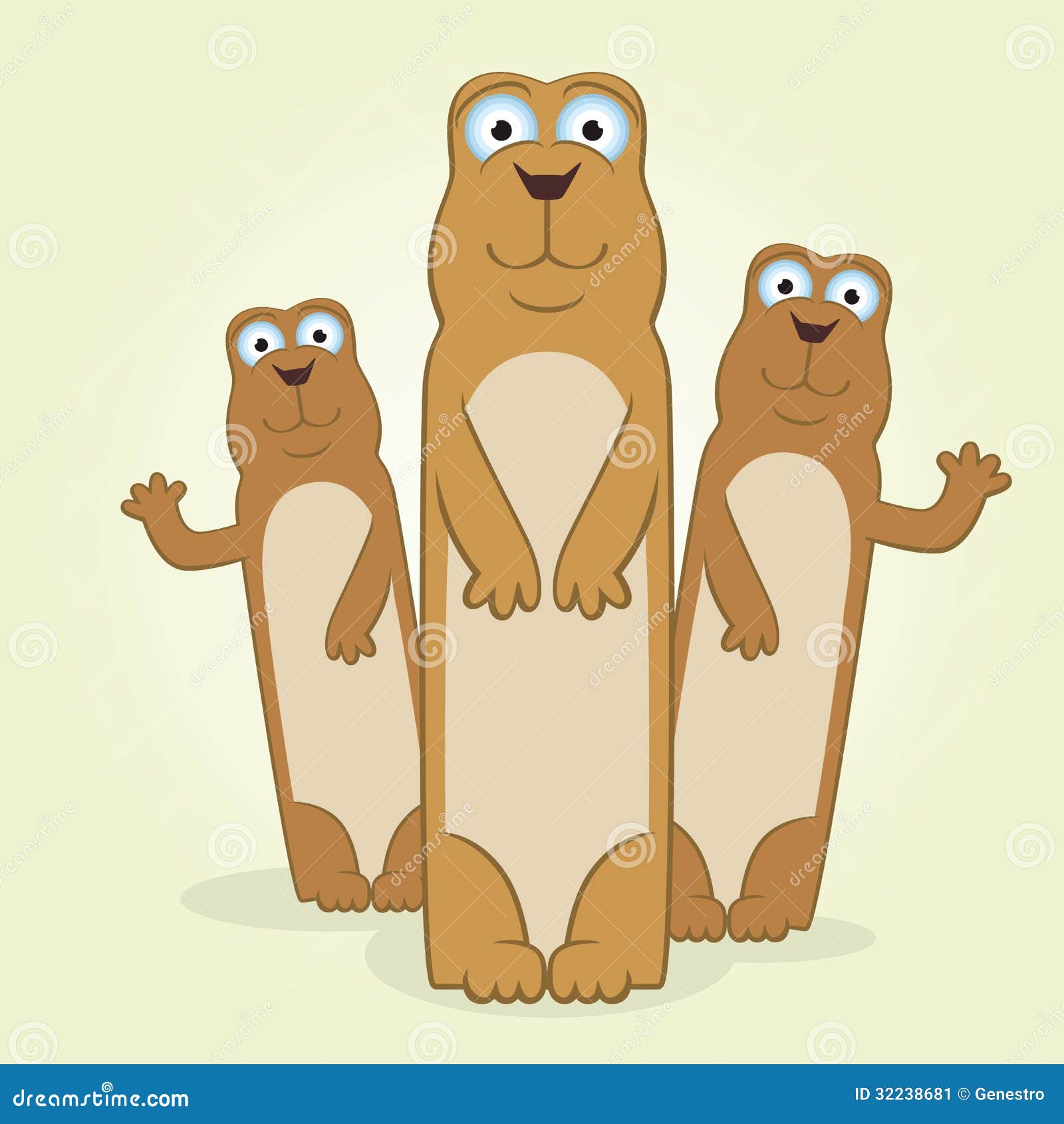 Ground squirrel stock vector. Illustration of clipart - 32238681