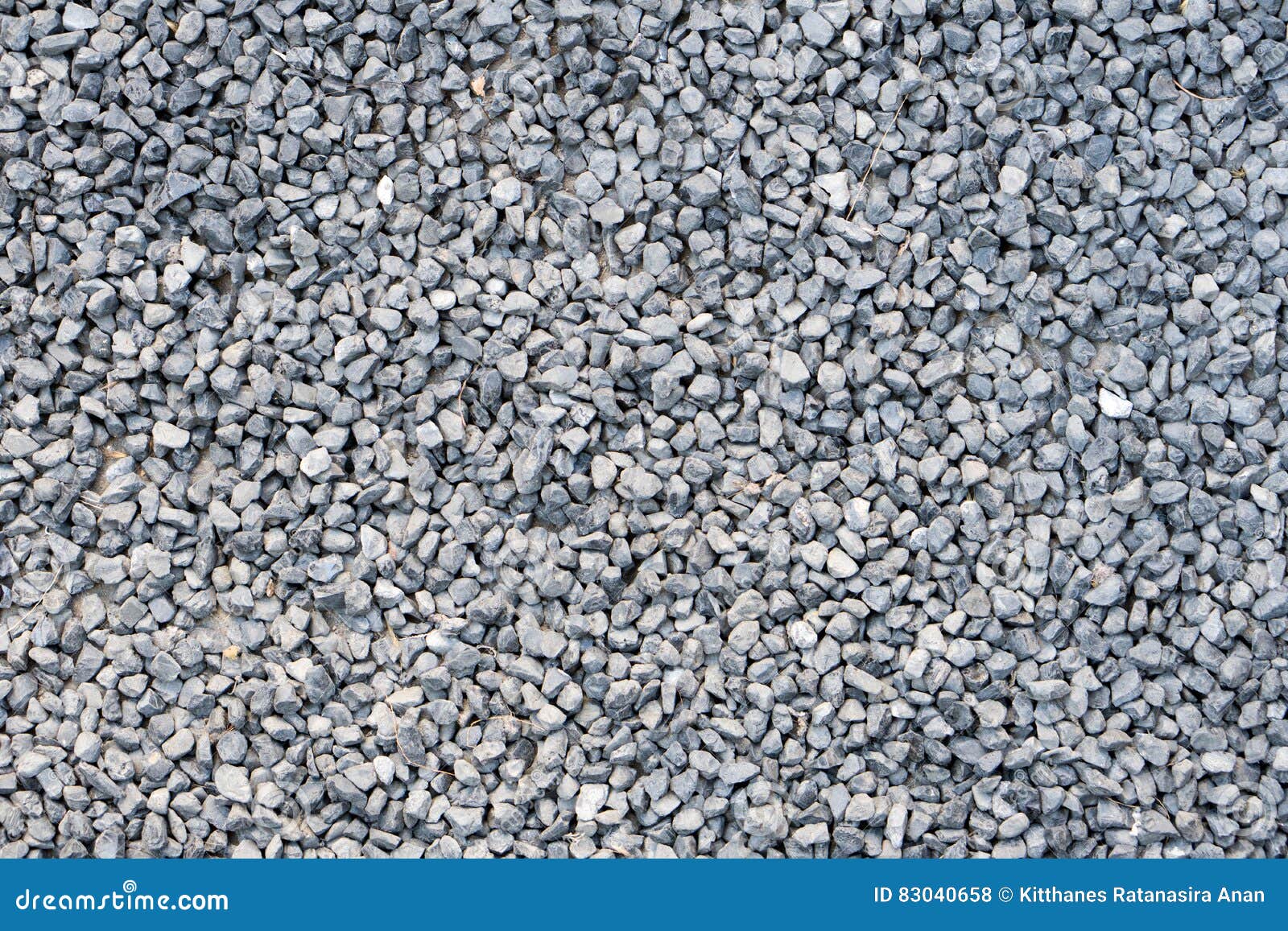 Ground Stone, Grey, Background of Many Small Stones. Stock Photo ...