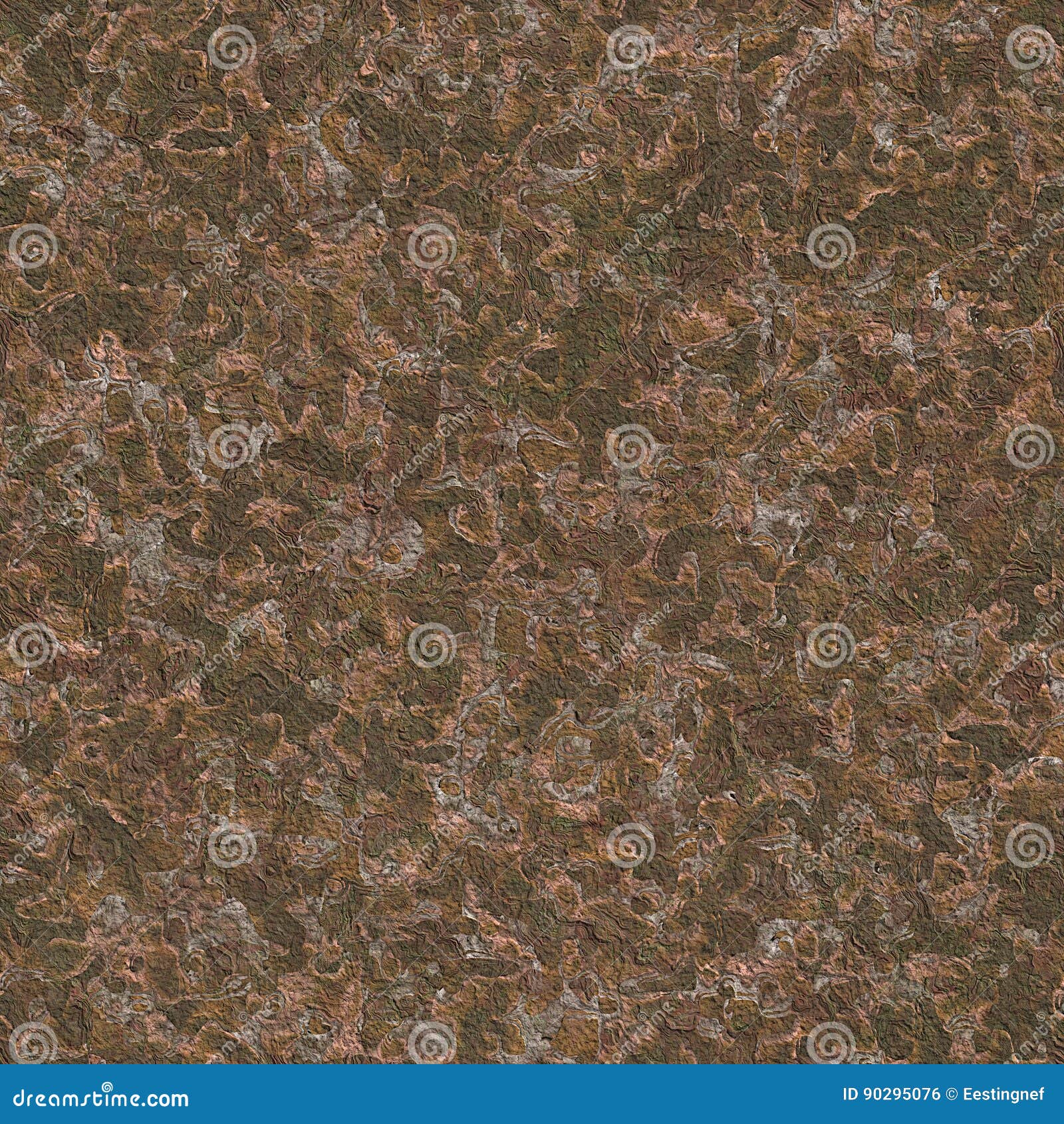 Ground Texture Generated. Seamless Pattern Stock Illustration ...