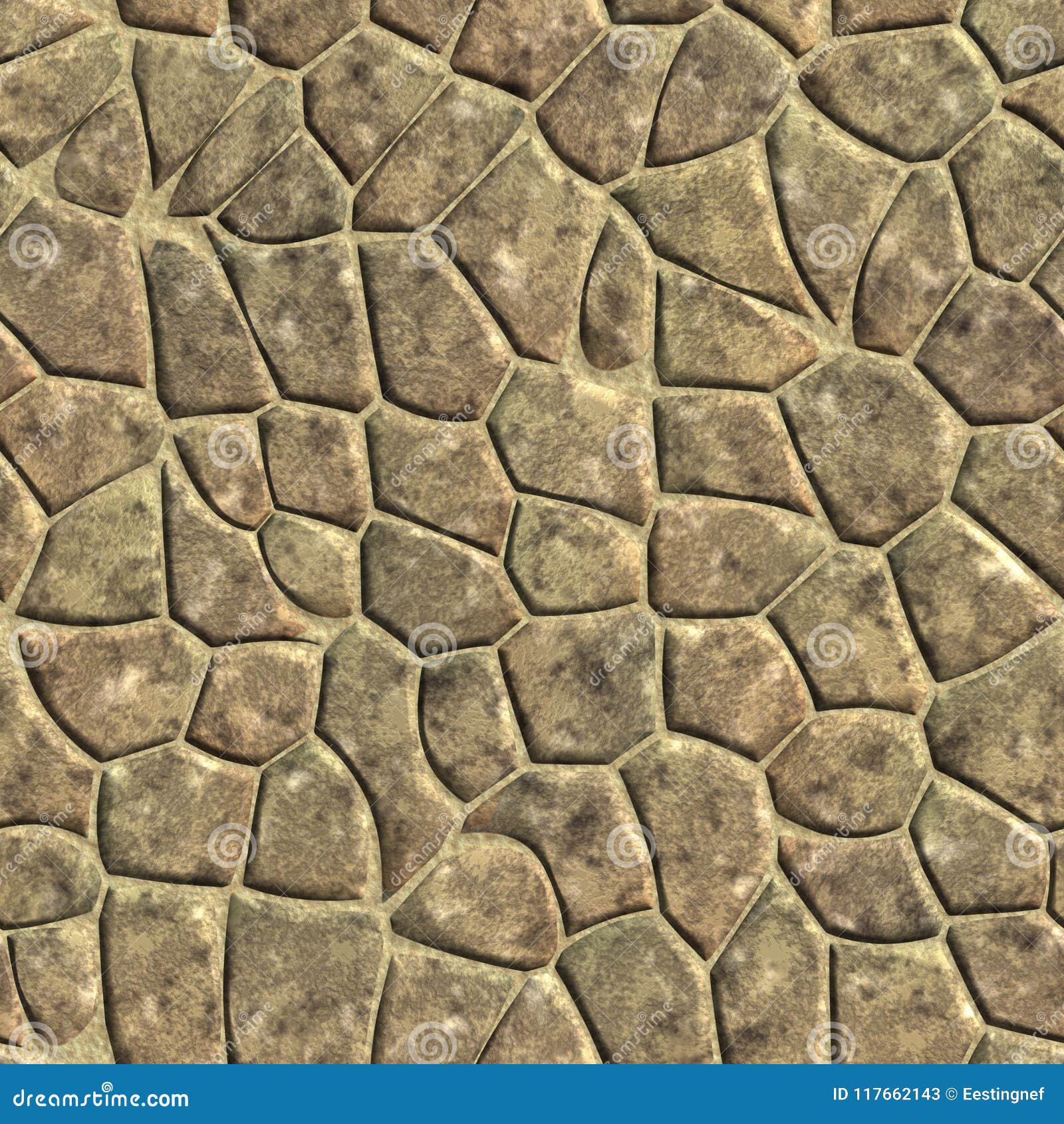 Ground Texture Generated. Seamless Pattern Stock Illustration ...