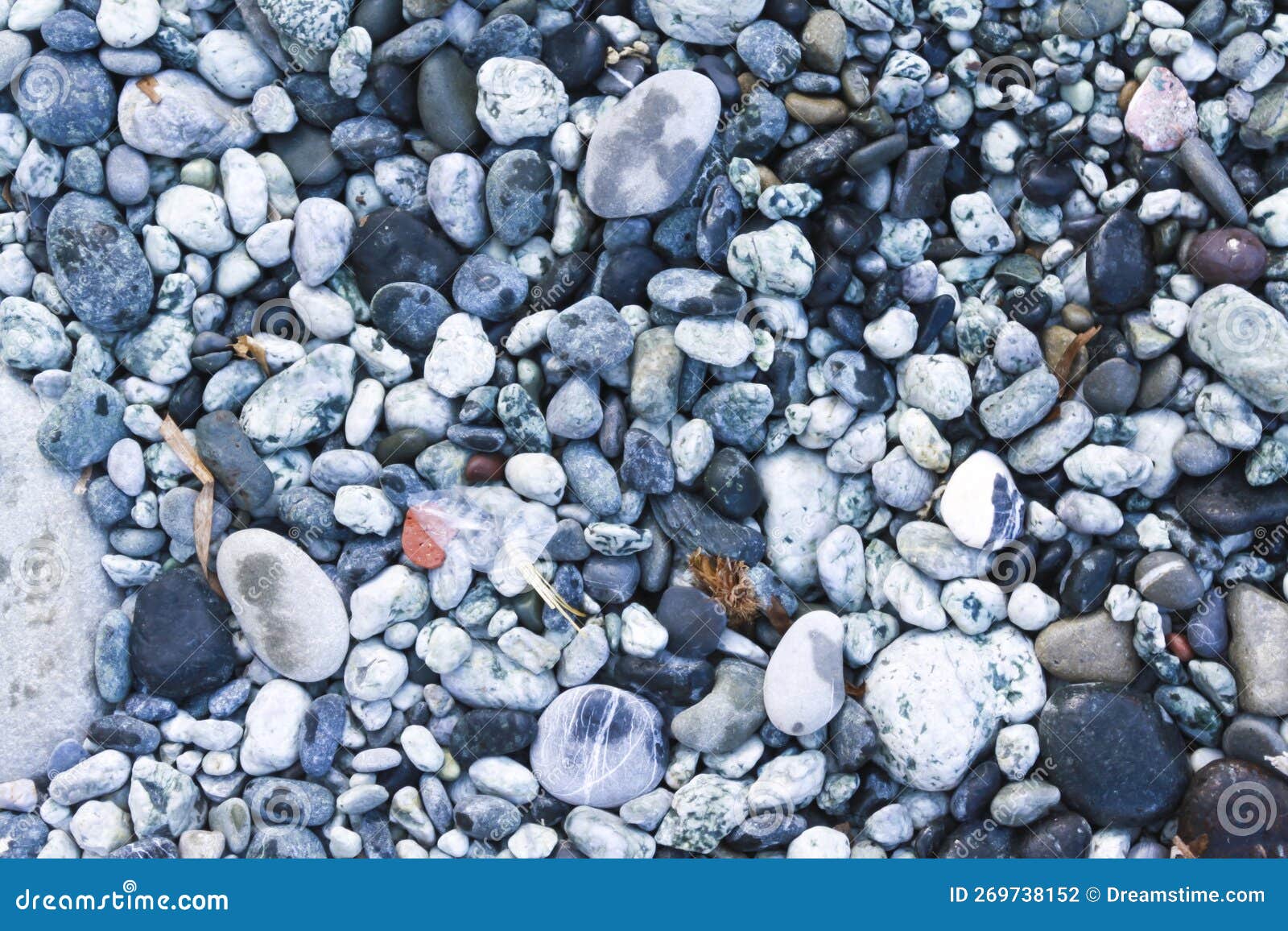 Ground Texture of Rounded Pebbles Stock Photo - Image of round, rounded ...