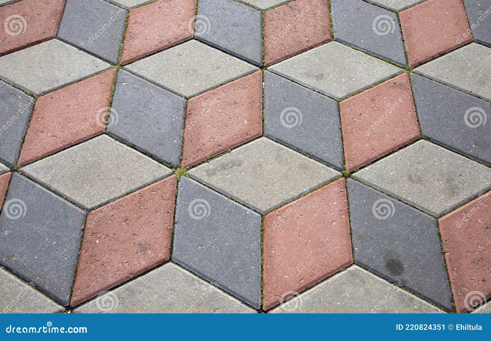 Ground Tiles Forms Decorative Pattern Pavement Stock Image - Image of ...