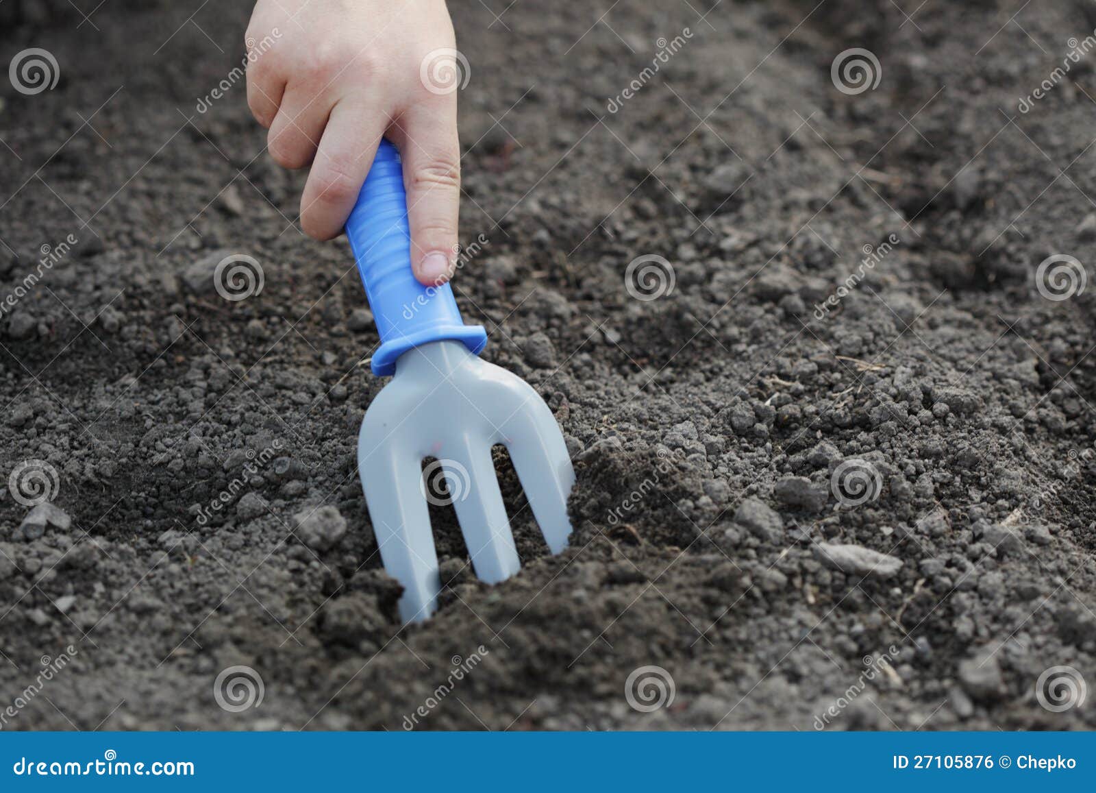 Ground tool stock photo. Image of green, equipment, grow - 27105876