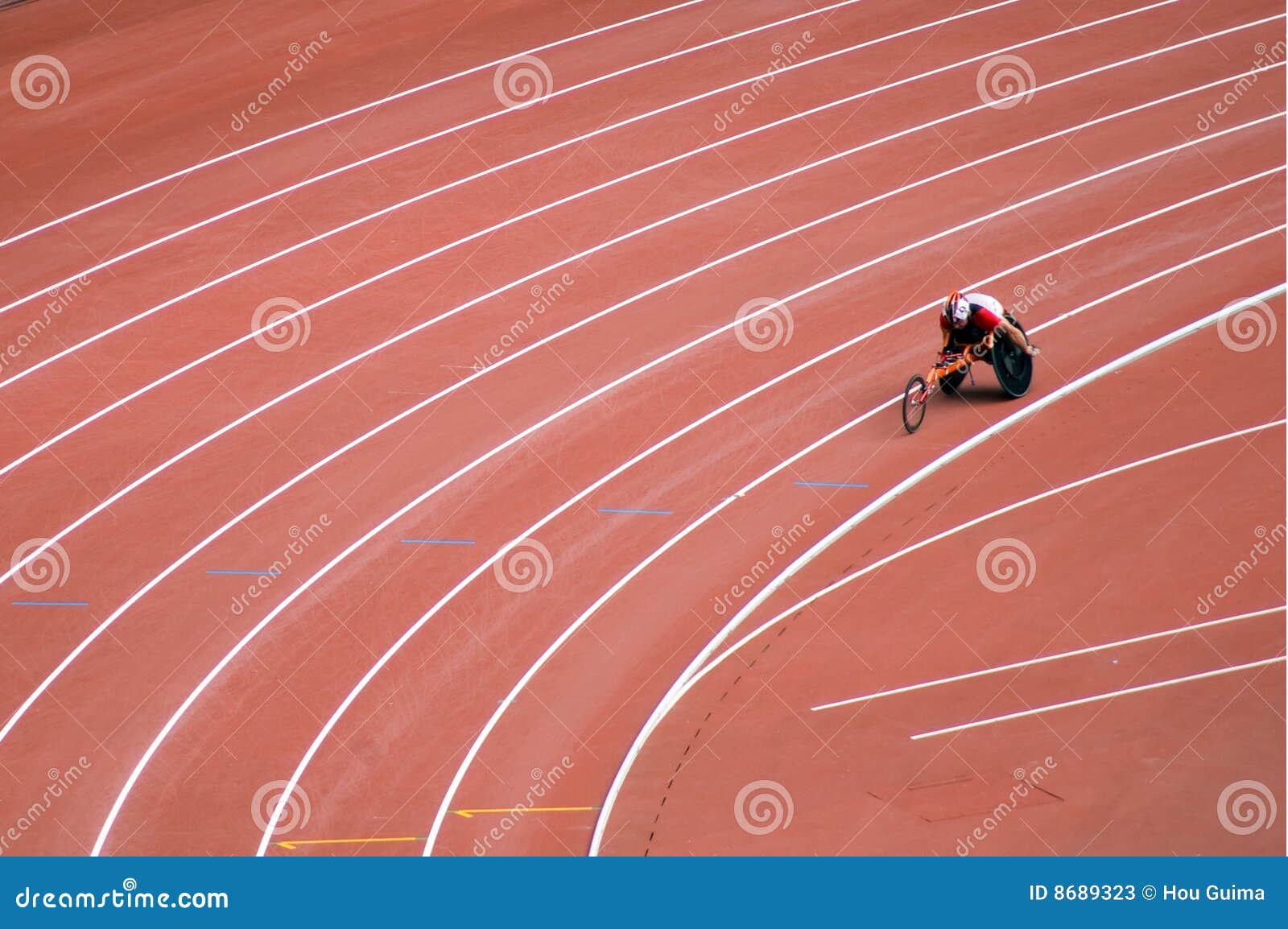 Ground Track Field in Beijing Paralympic Games Editorial Stock Photo ...