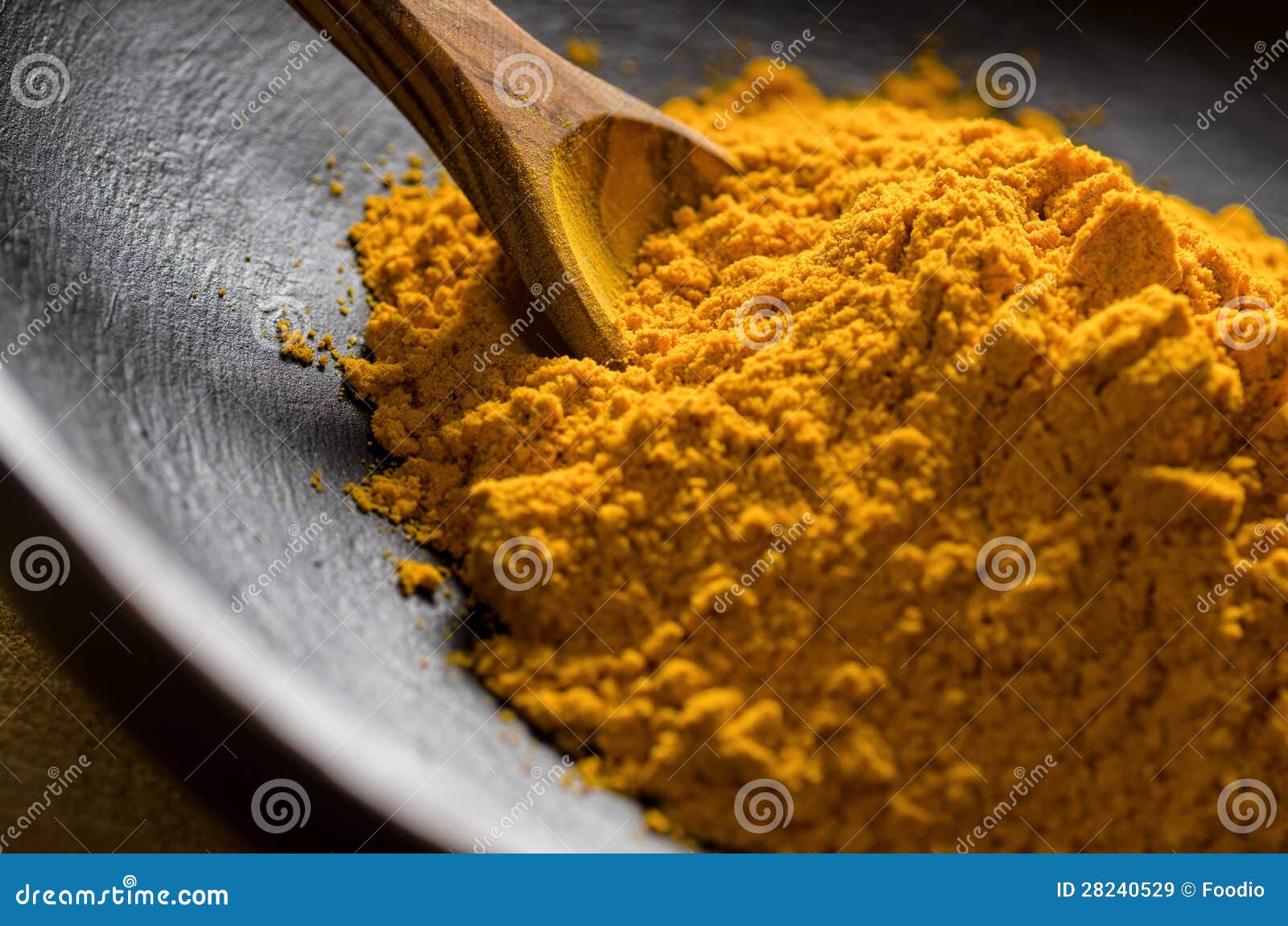 Ground Turmeric stock image. Image of asian, cuisine - 28240529