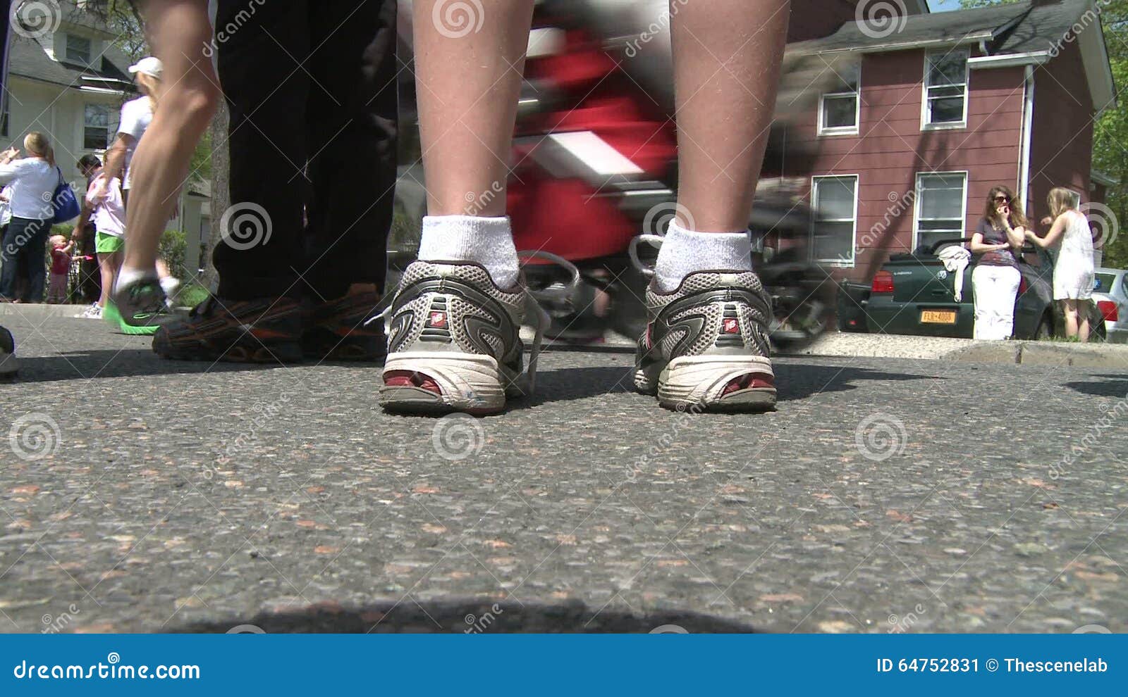 Ground View of Marathon (2 of 7) Stock Video - Video of small, quaint ...