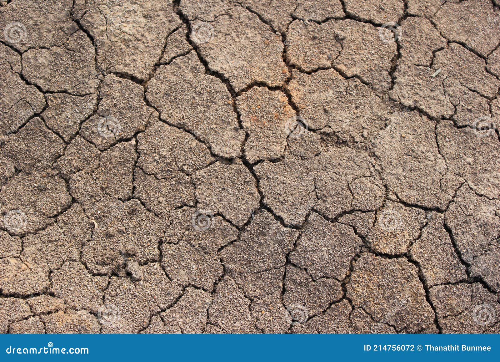 The Ground Was Broken by Drought. Stock Photo - Image of grunge, heat ...