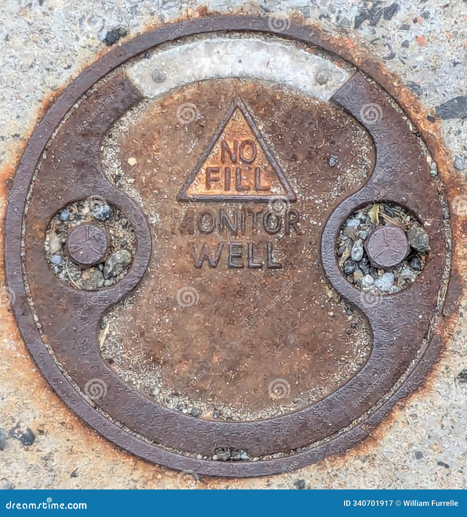 Ground Water Monitor Well stock image. Image of monitor - 340701917