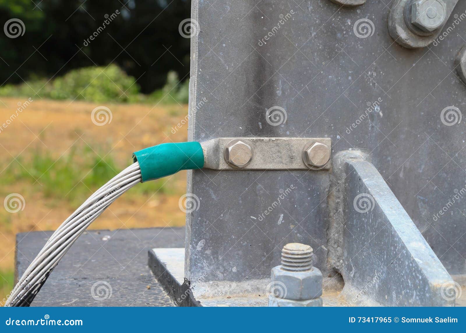 Ground Wire Stock Photo | CartoonDealer.com #73416342