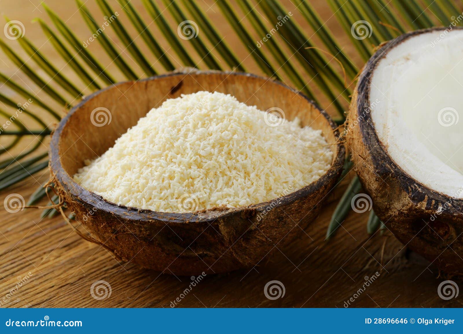 Grounded coconut flakes stock photo. Image of tasty, brown - 28696646
