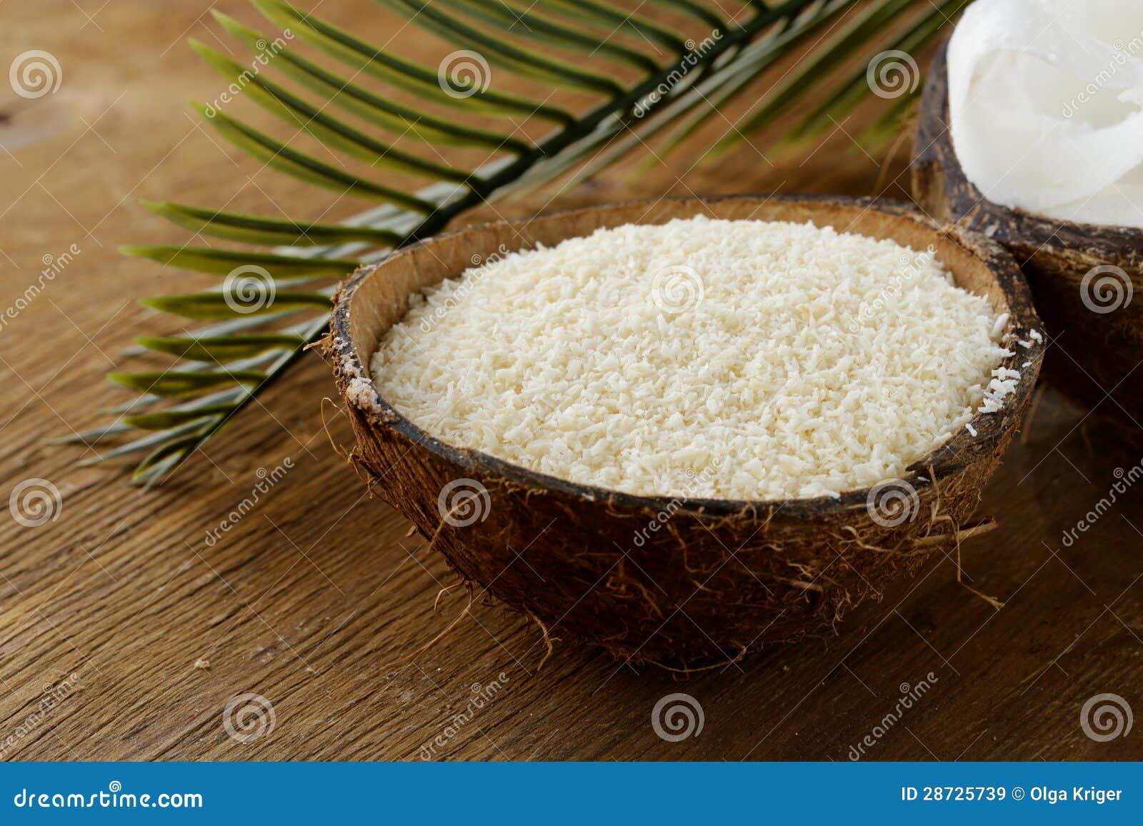 Grounded coconut flakes stock image. Image of tasty, grated - 28725739