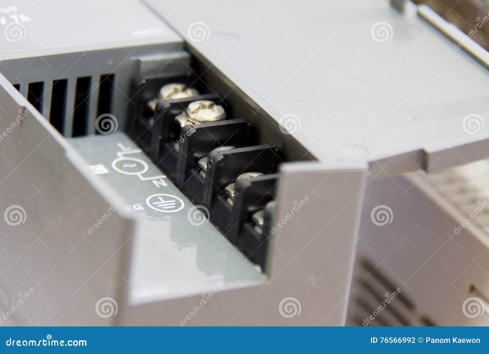 Grounding Port on the Power Supply Stock Photo - Image of short, safety ...