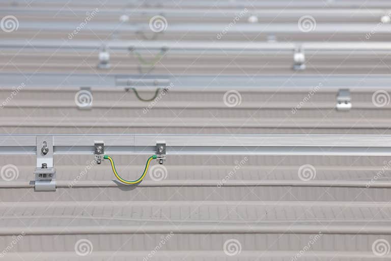 Grounding System Connection of Two Rail Sections by Ground Bar Lug ...