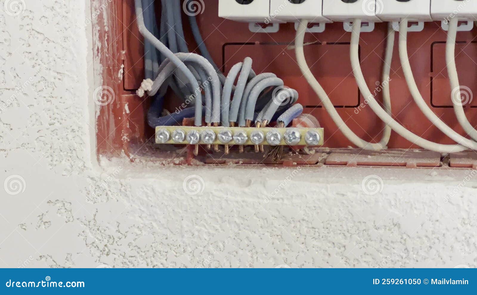 Grounding Wires in the Electrical Switchboard Stock Footage - Video of ...