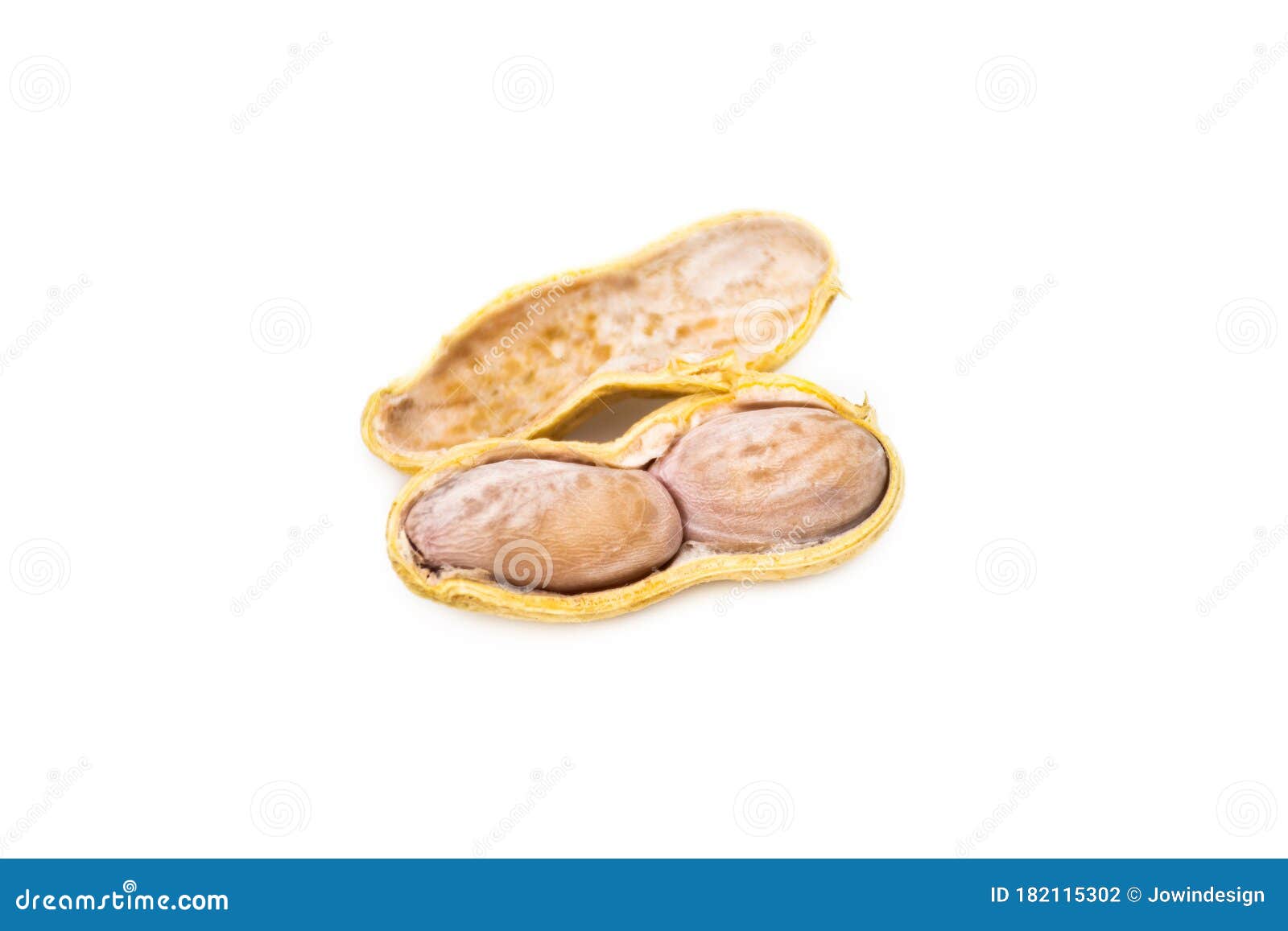 Groundnuts Pile on White Background Stock Photo - Image of healthy ...