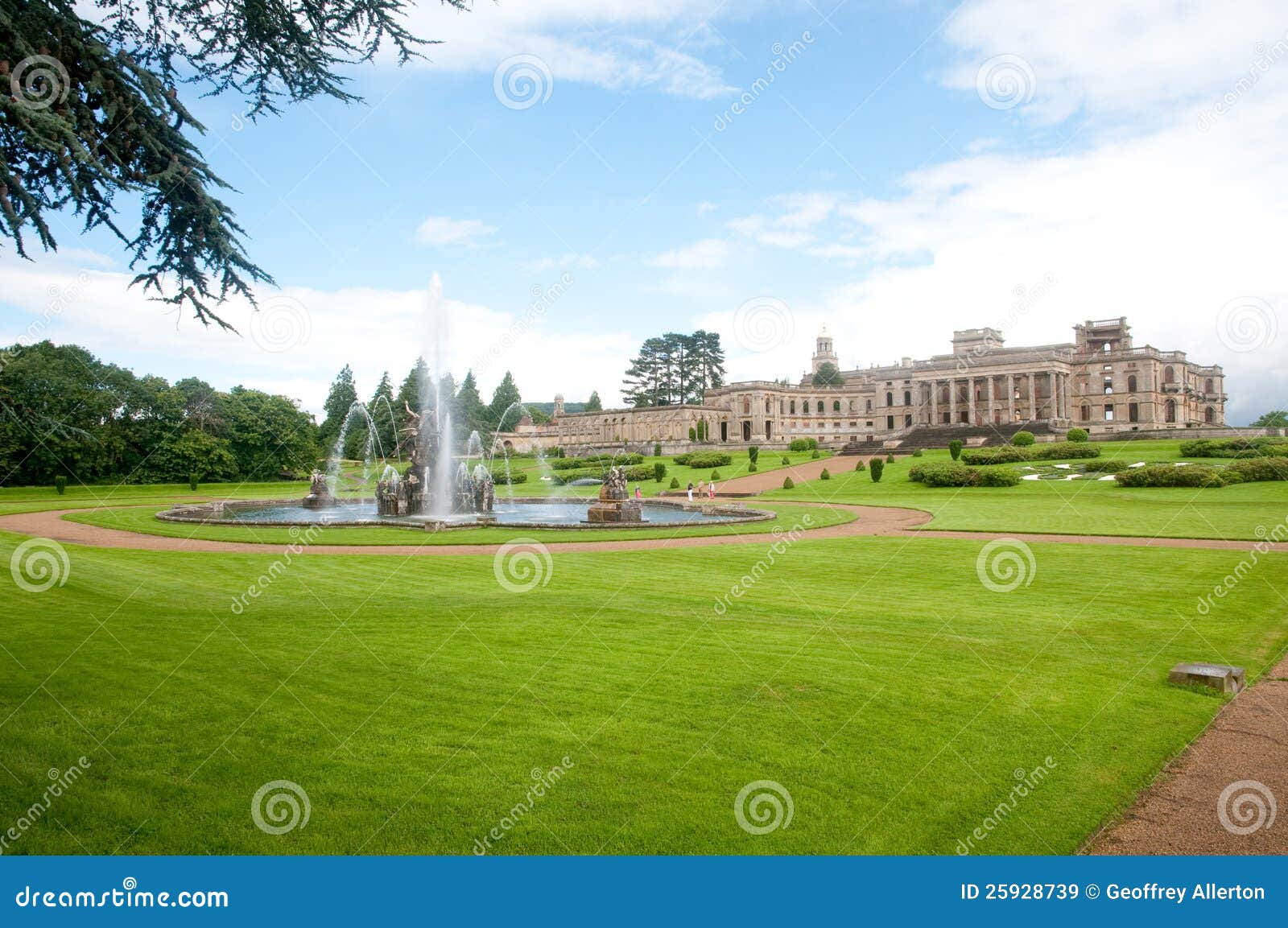 Grounds of witley court stock image. Image of travel - 25928739