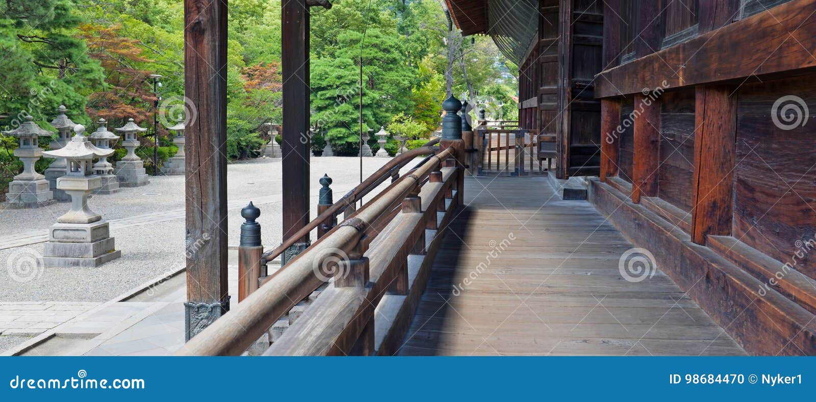 Grounds of Zenkoji Temple, Nagano Japan Stock Photo - Image of asia ...
