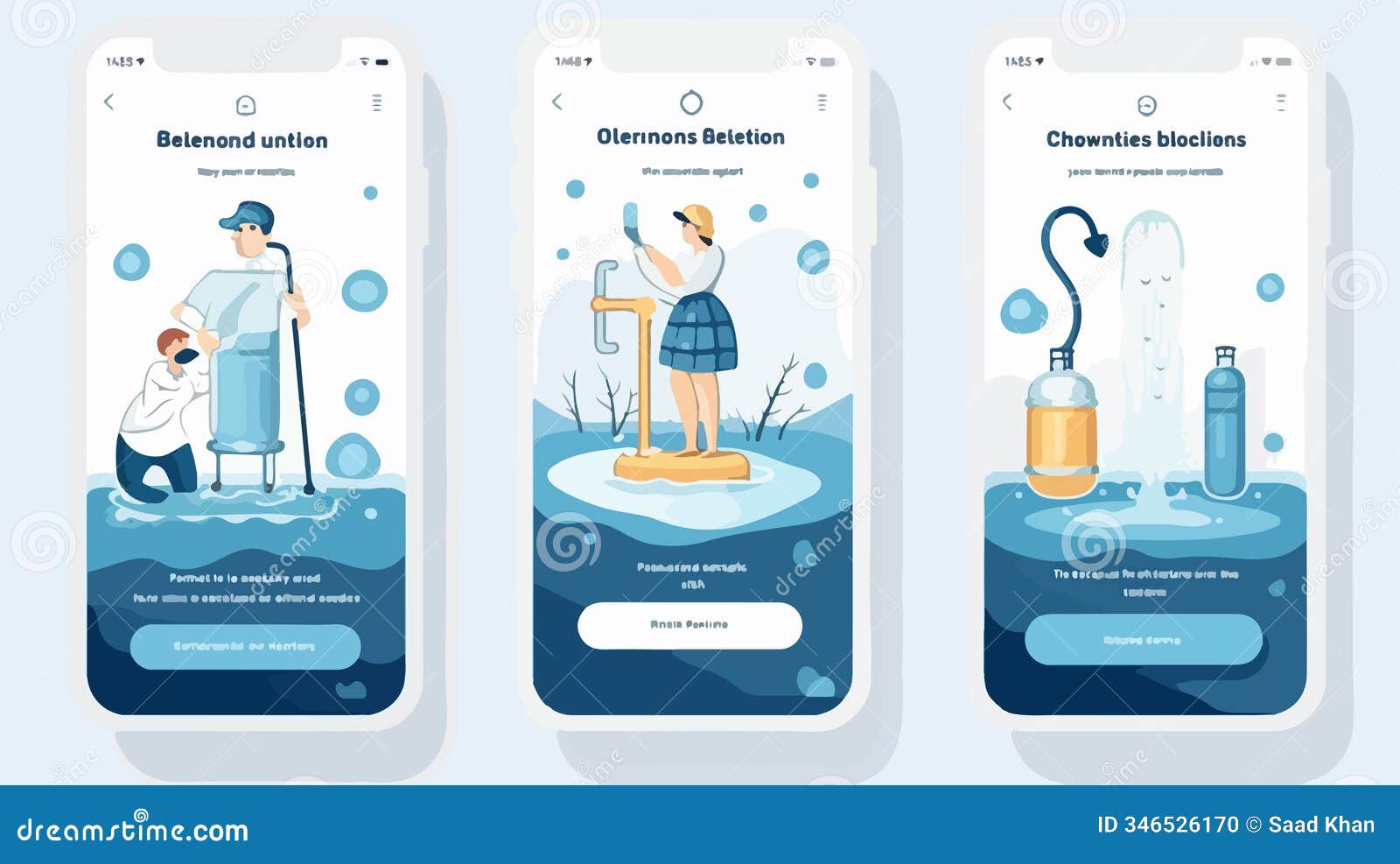 Groundwater Or Artesian Water Extraction Landing Page Template ...