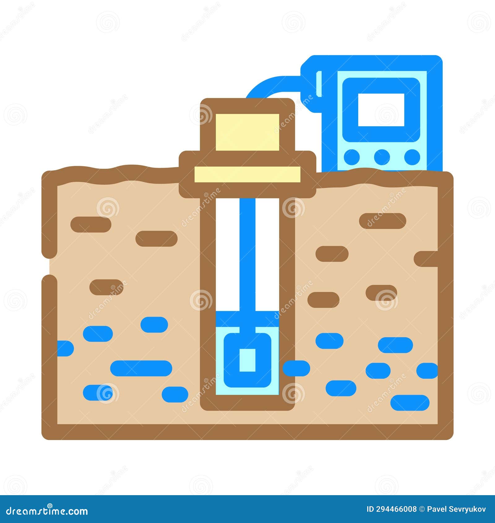Groundwater RGB Color Icon Cartoon Vector | CartoonDealer.com #312617251 Groundwater RGB Color Icon Cartoon Vector | CartoonDealer.com #312617251