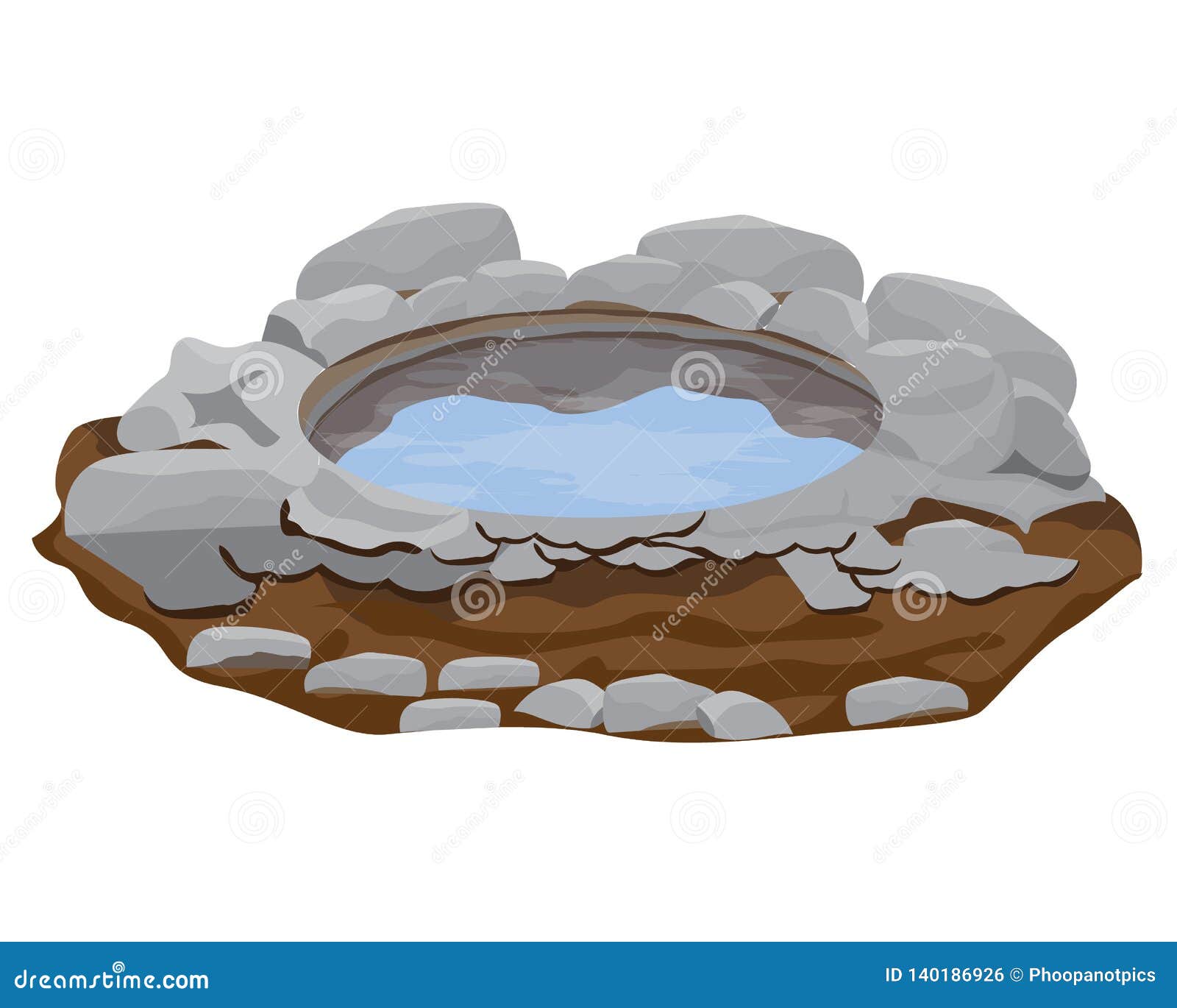 The Groundwater vector stock vector. Illustration of drink - 140186926