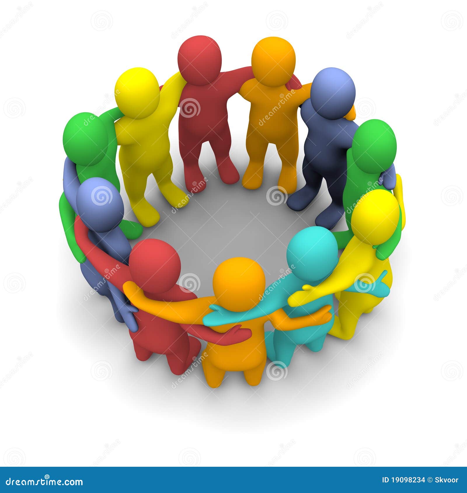 Group stock illustration. Illustration of diversity, blue - 19098234