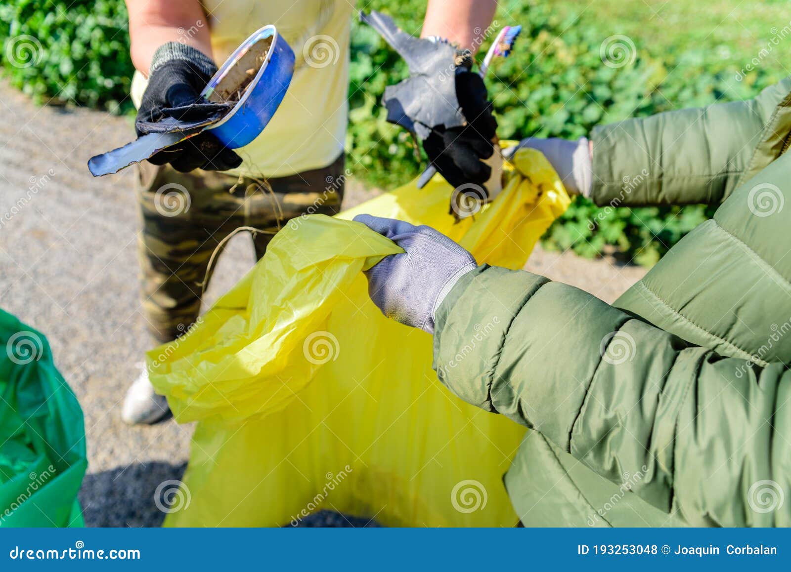 Group of Activists Clean and Collect Garbage from Nature To Keep the ...