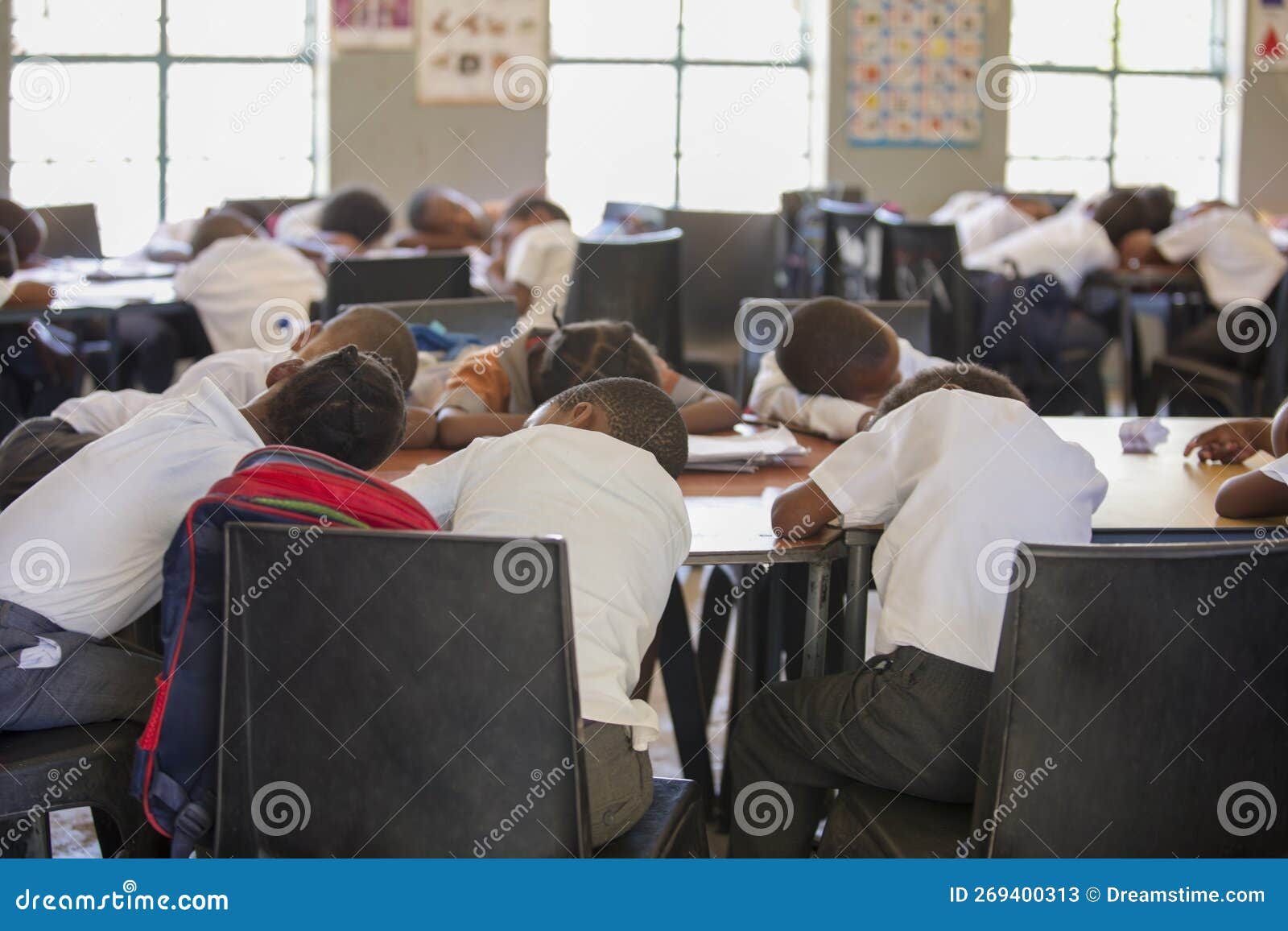 Group of African Students in a Classroom Editorial Stock Photo - Image ...