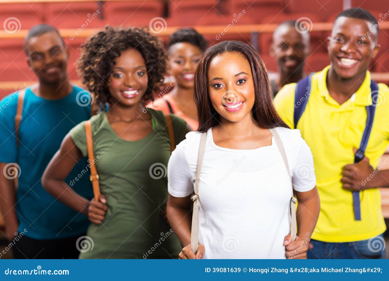 Group Afro American Students Stock Image - Image of guys, boys: 39081639