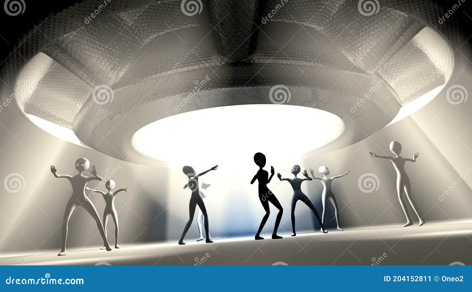 Group of Alien dancing stock video. Video of funny, invasion - 204152811