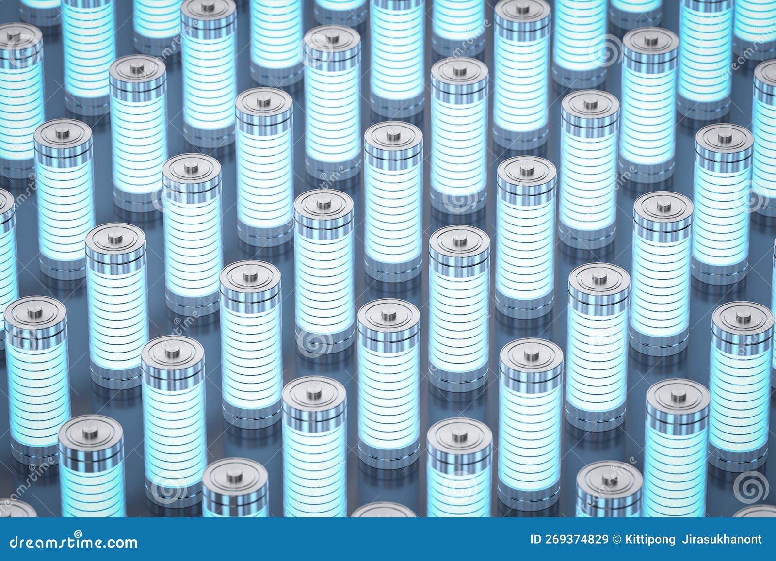 Group Of Alkaline And Li-ion Or Rechargeable Batteries Royalty-Free ...