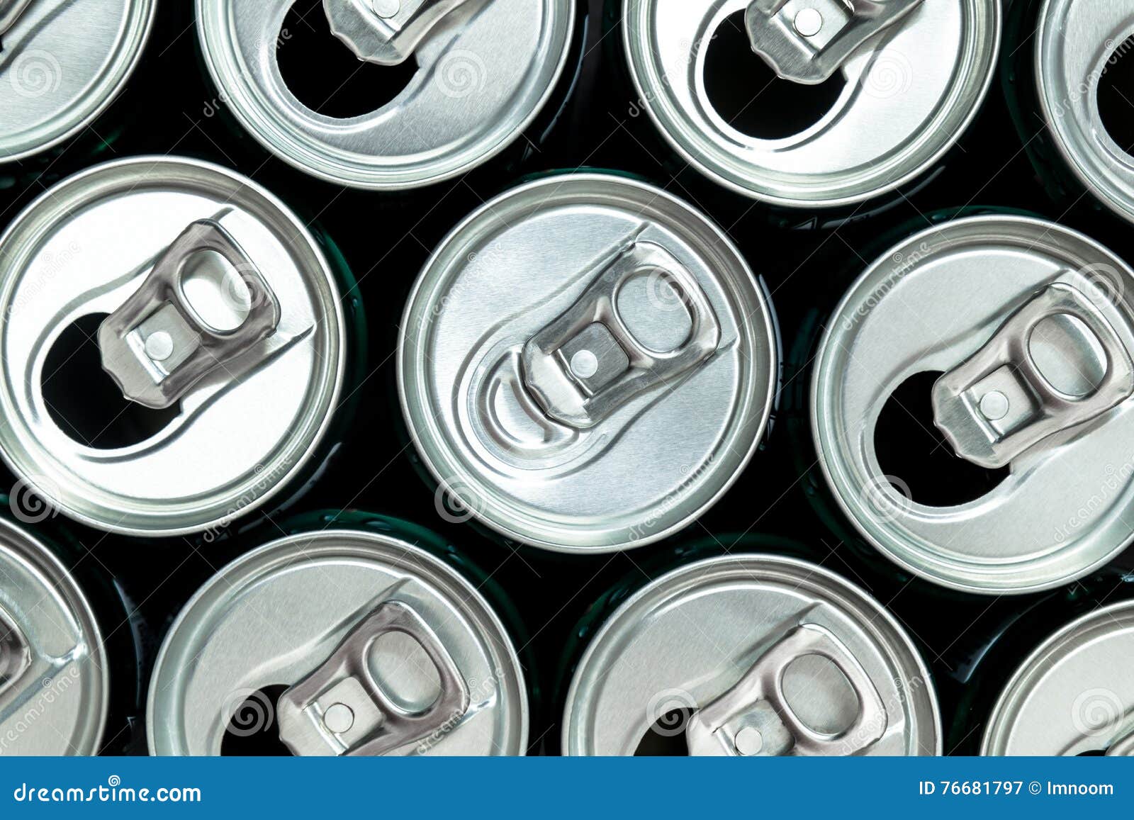 Group of aluminum cans stock image. Image of drink, food - 76681797
