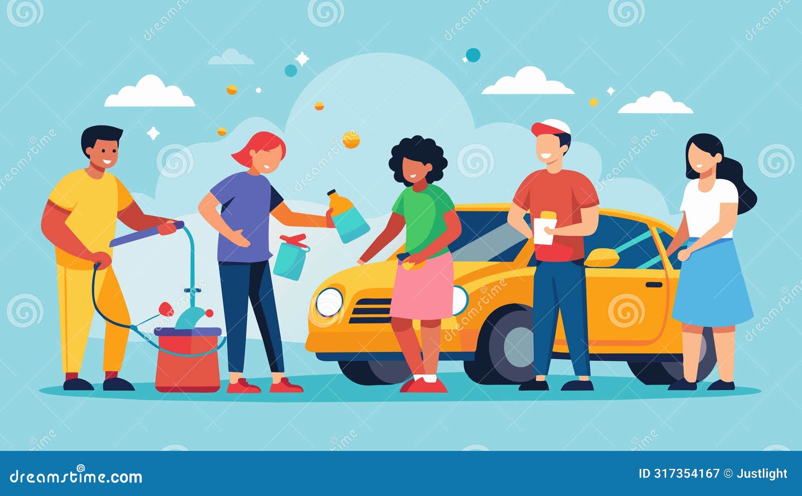 A Group of Alumni Host a Community Car Wash with All Proceeds Going ...