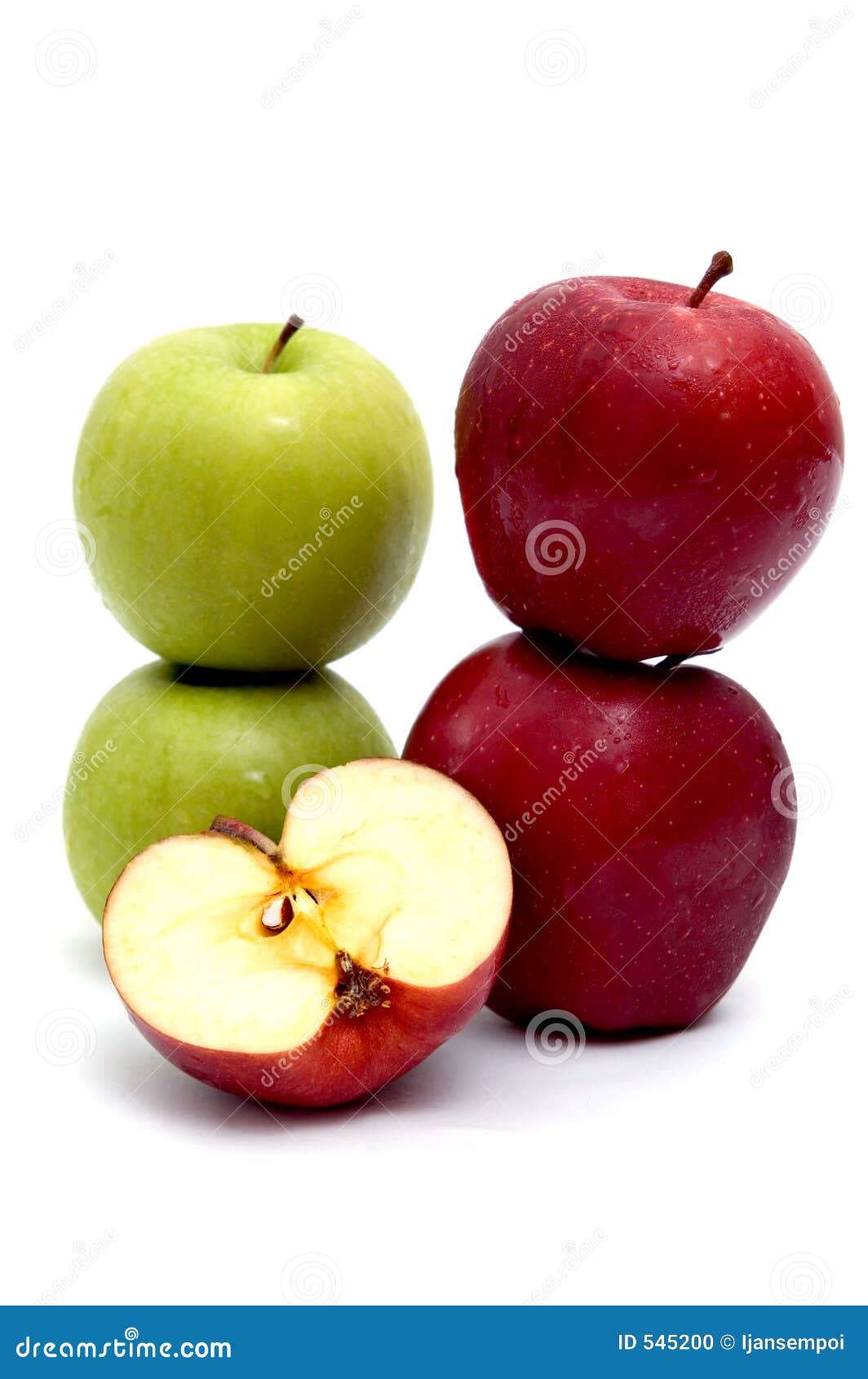 Group of apple stock photo. Image of round, white, apple - 545200