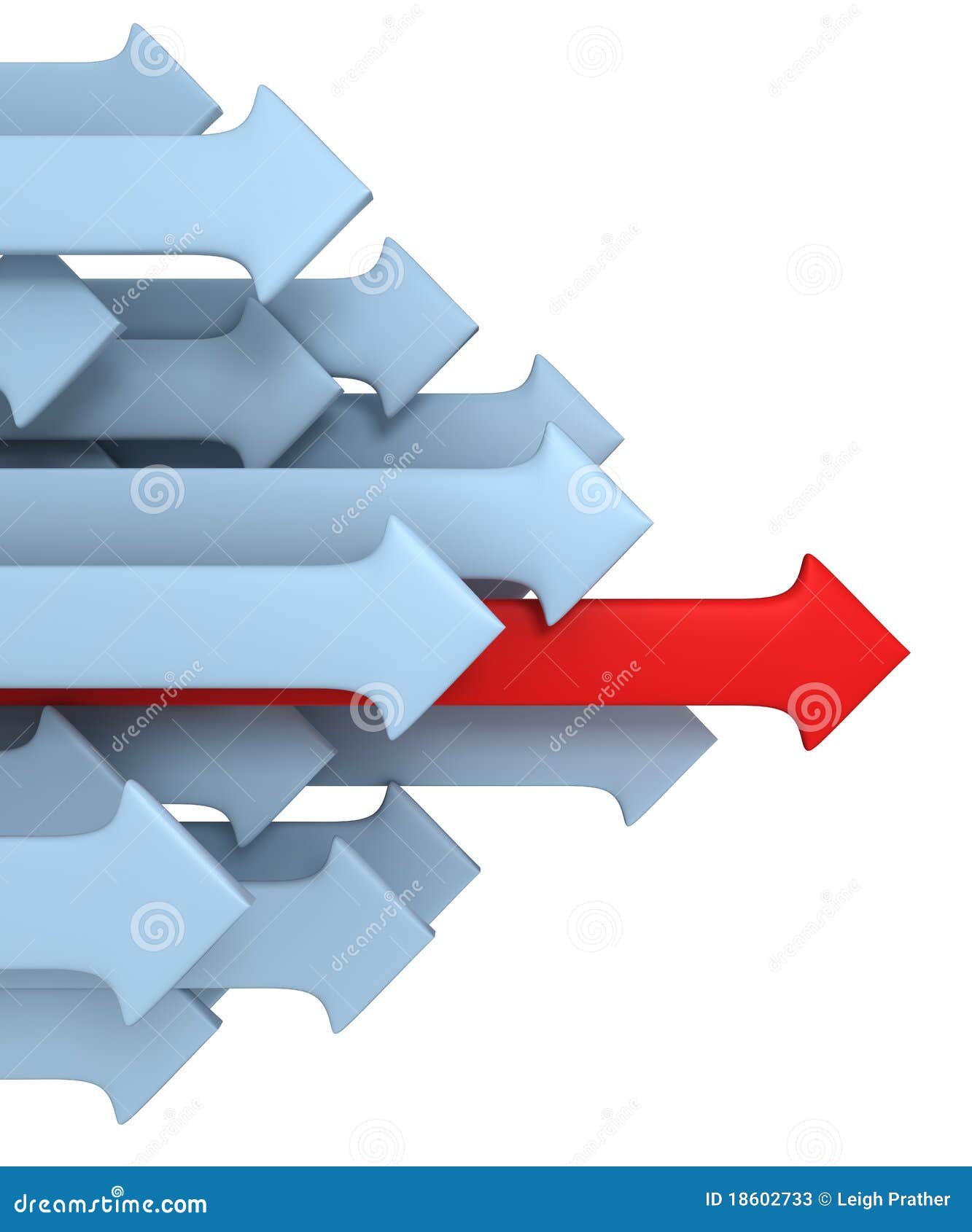 Group of arrows stock illustration. Illustration of growth - 18602733