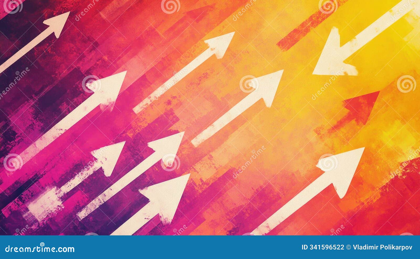 A Group of Arrows Pointing in Various Directions Stock Photo - Image of ...