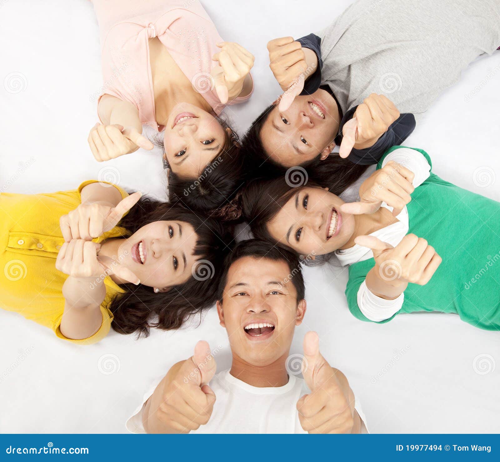 Group of Asian Young People Stock Photo - Image of laughing, beautiful ...