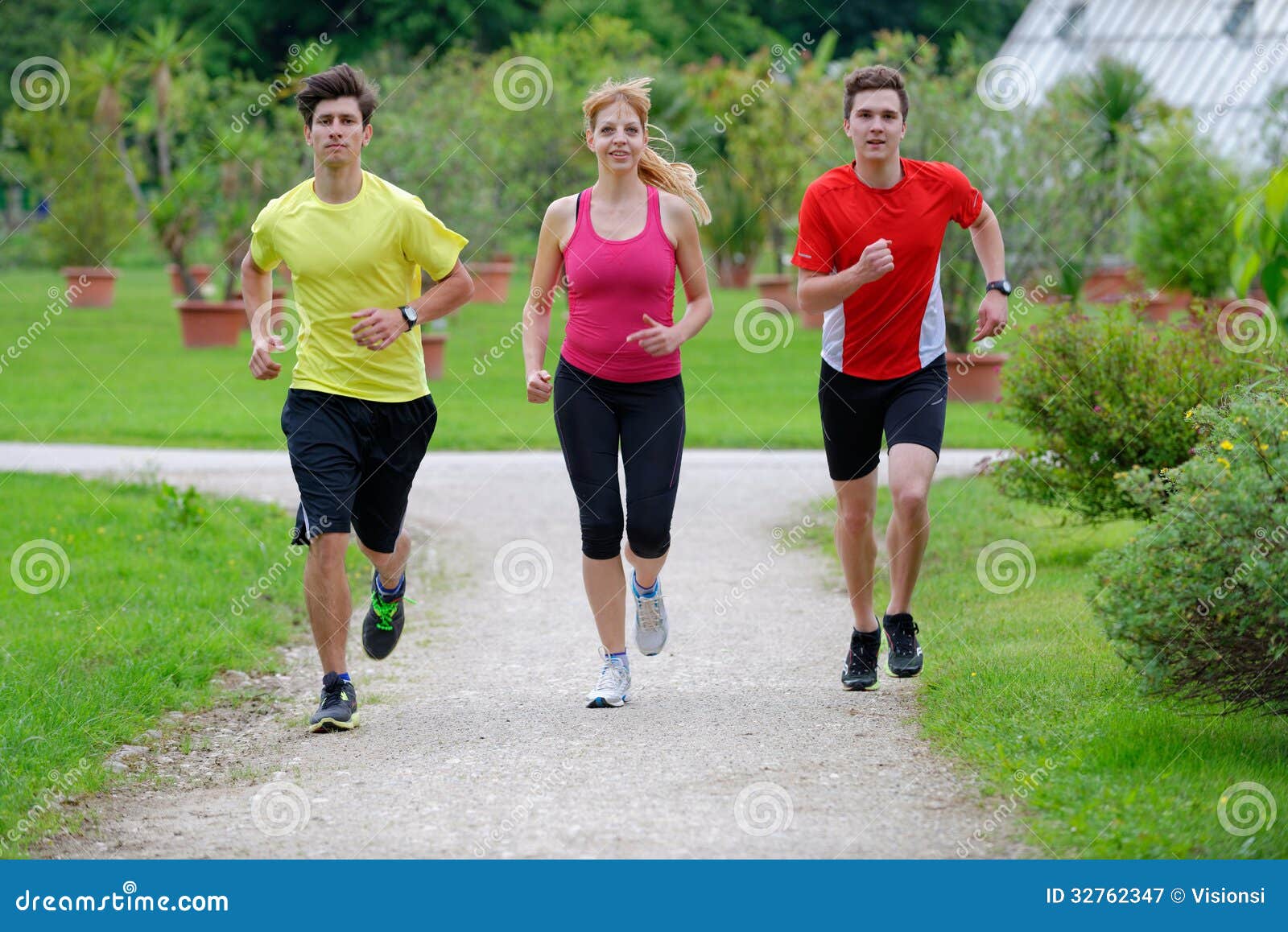 Group of athletes jogging stock image. Image of endurance - 32762347