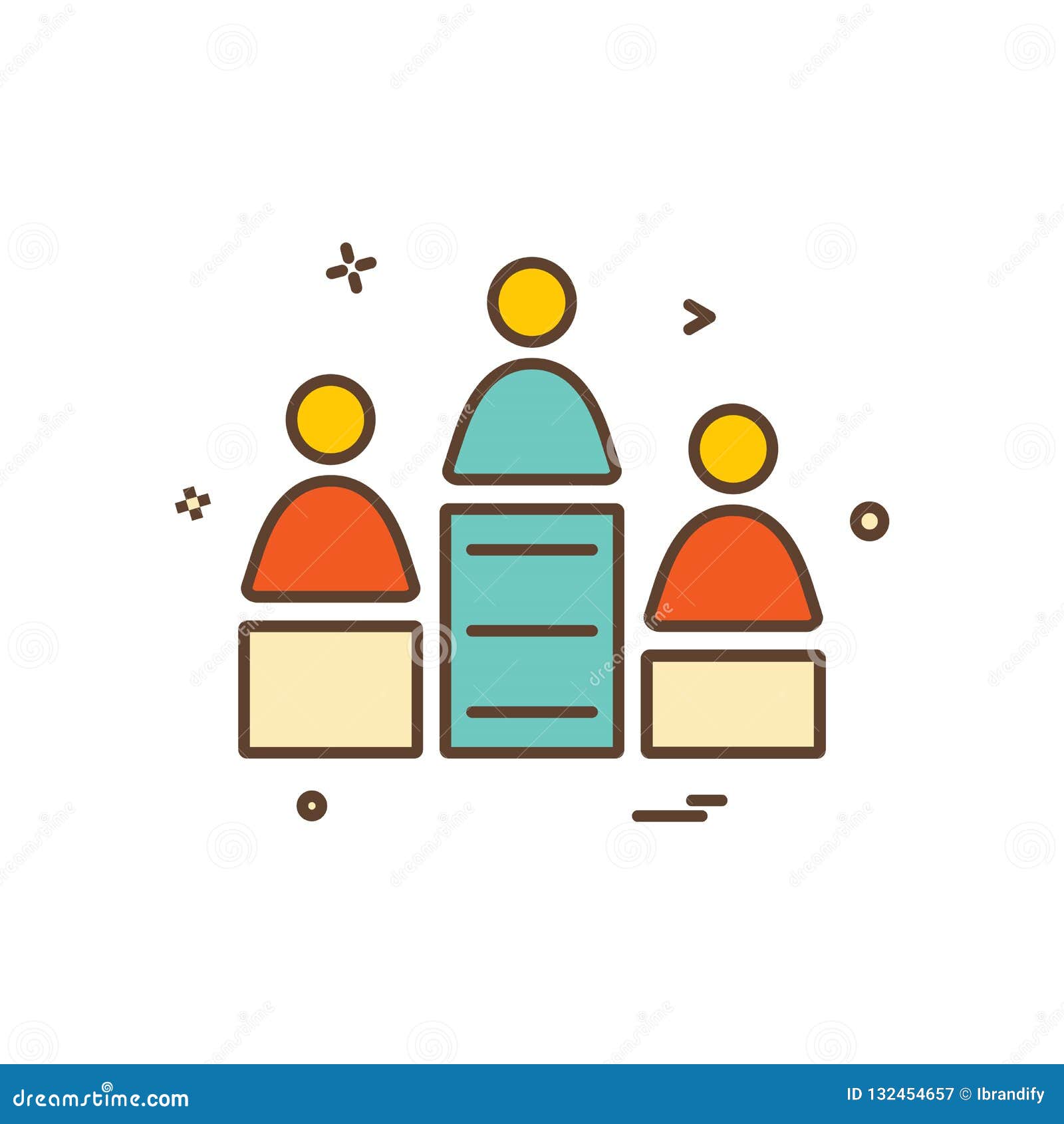Group Avatar Icon Design Vector Stock Vector - Illustration of ...