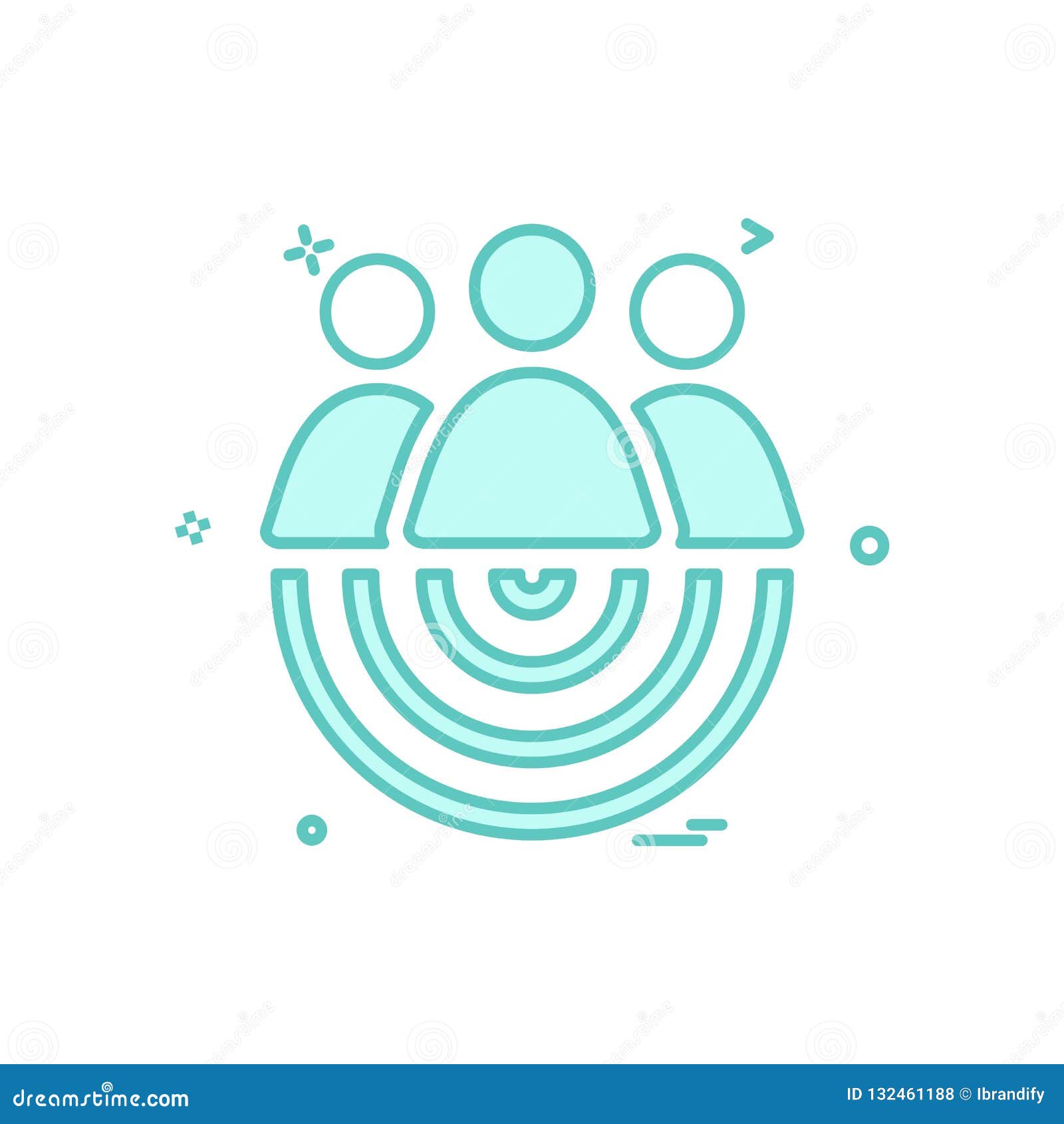 Group Avatar Icon Design Vector Stock Vector - Illustration of concept ...