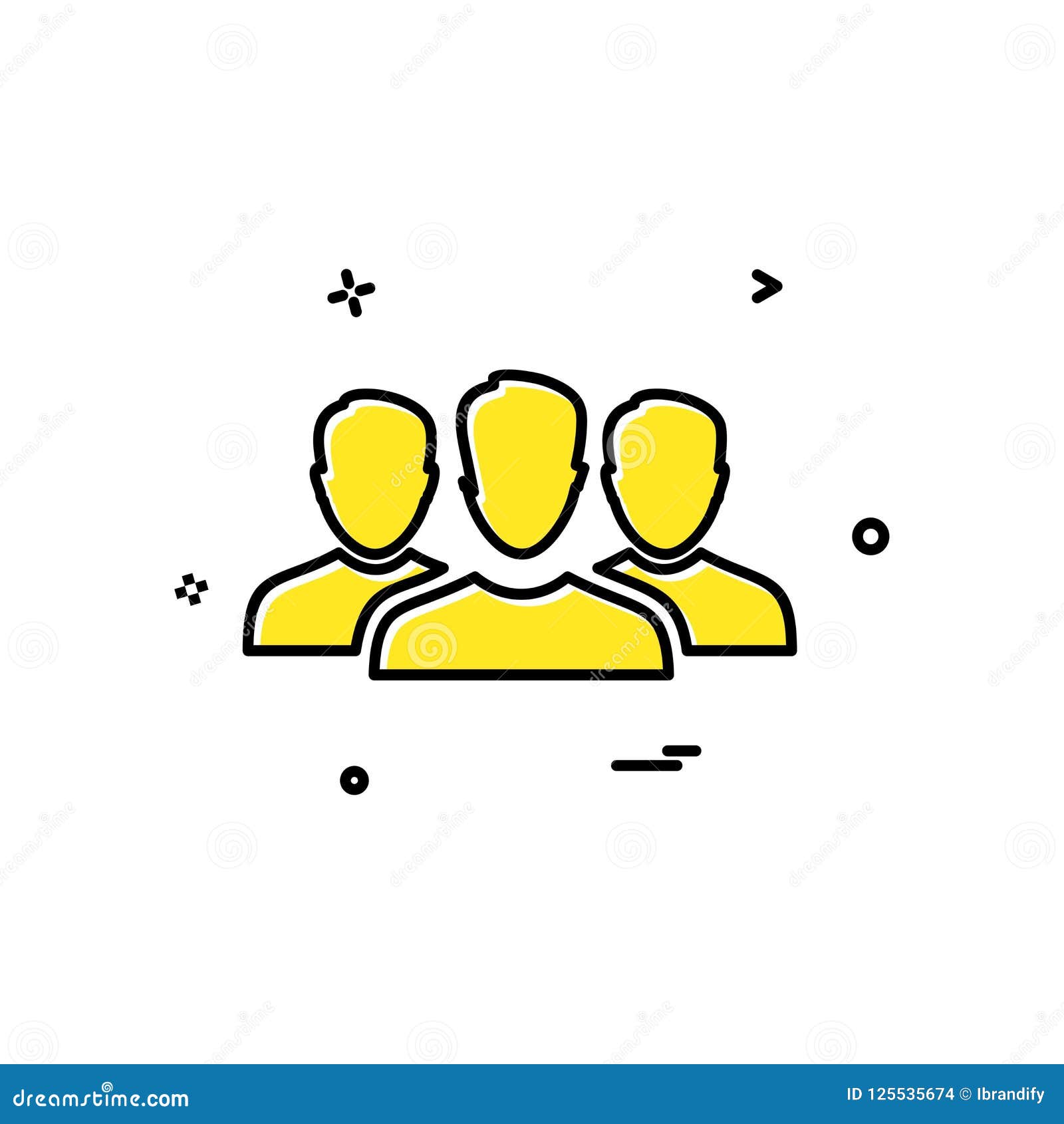 Group Avatar Icon Design Vector Stock Vector - Illustration of design ...