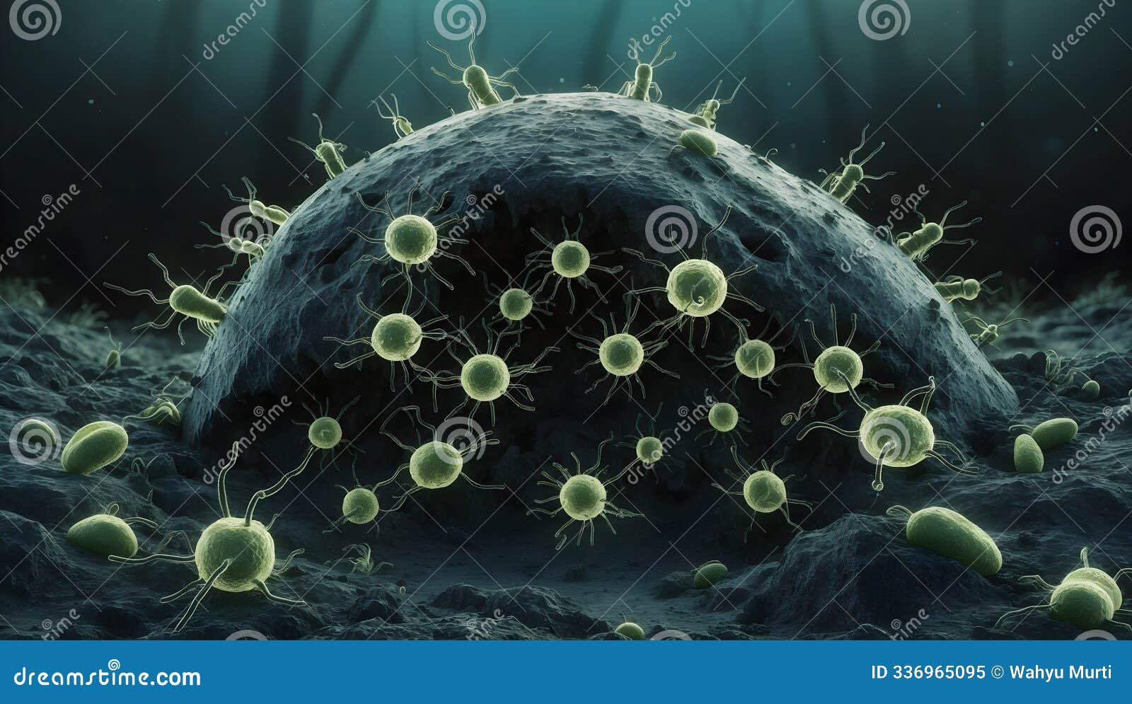 Germs and bacteria stock illustration. Illustration of icon - 336965095