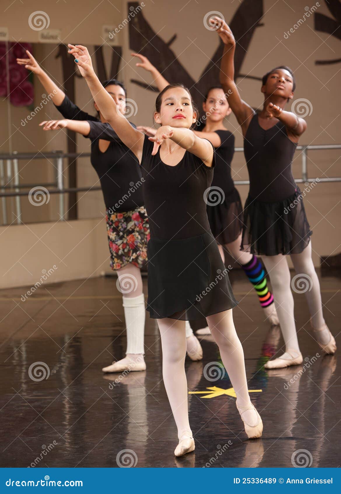 Group of Ballet Students stock image. Image of people - 25336489