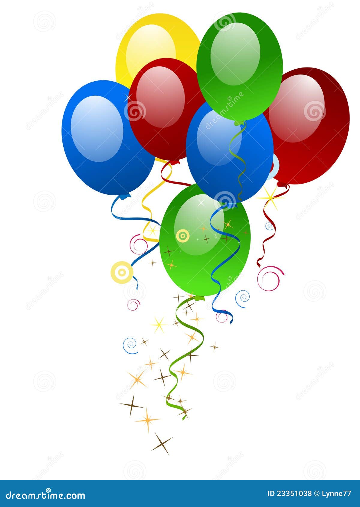 Group Of Balloons Royalty Free Stock Photos - Image: 23351038