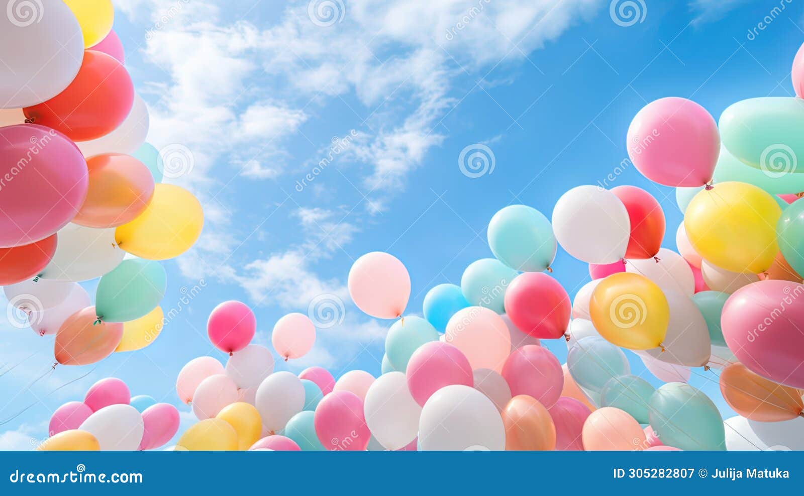 A Group of Balloons in the Form of Colorful Colors Stock Illustration ...