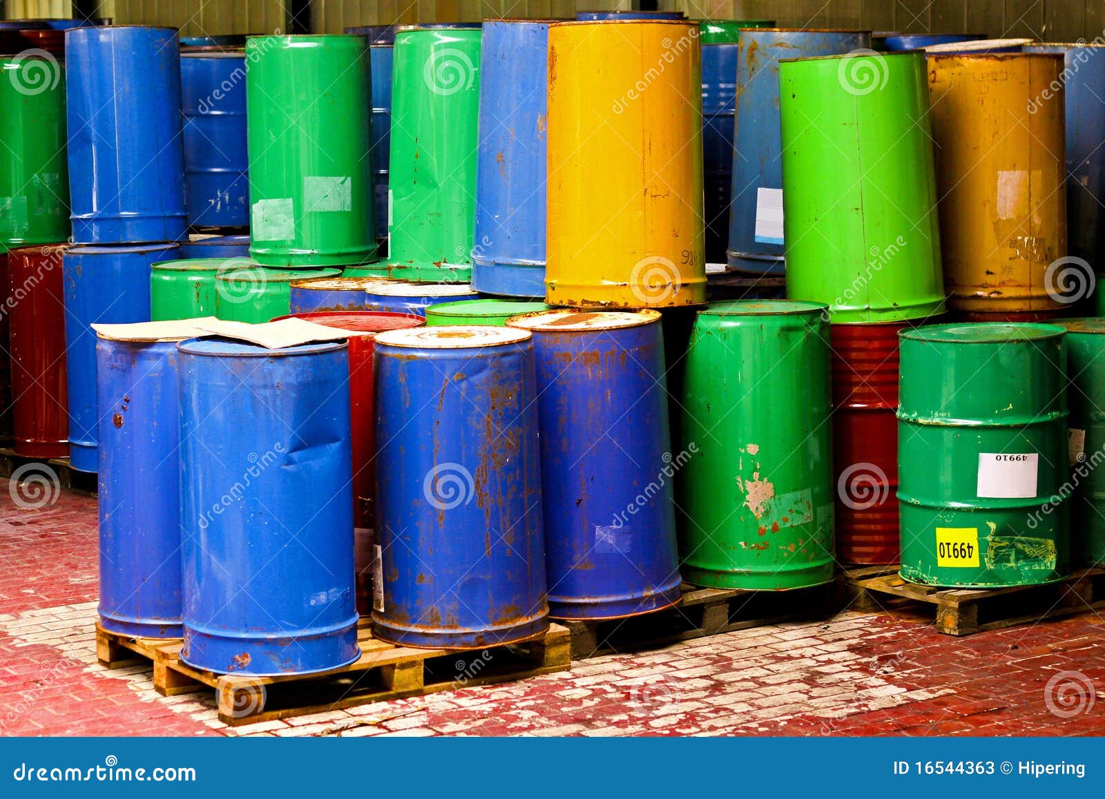 Group of barrels stock image. Image of barrels, warehouse - 16544363