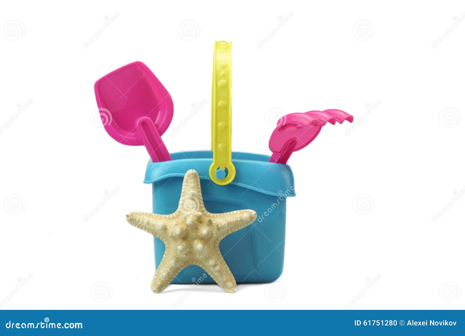 Group of Beach Toys Isolated on White Stock Photo - Image of outdoor ...