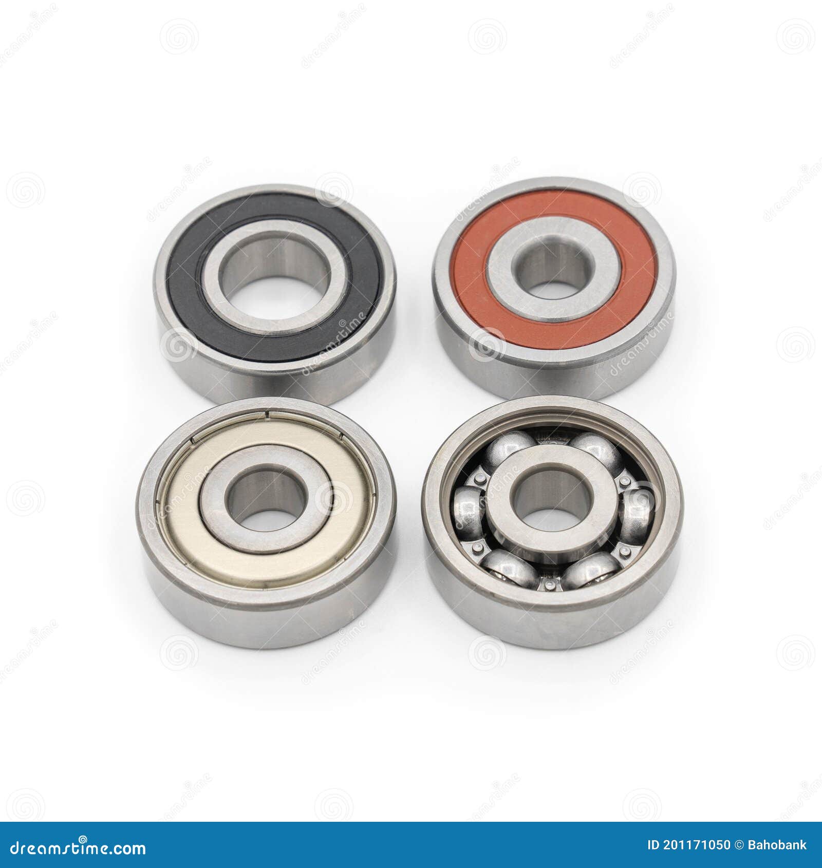 The Set Of Automobile Rollers Of The Gas Distribution System Of The Car ...